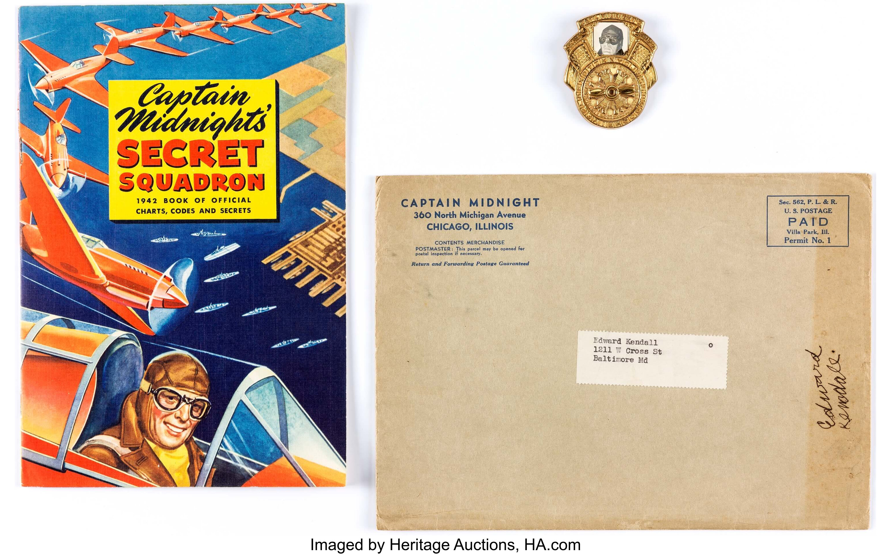 Captain Midnight's Secret Squadron Club Manual, Photomatic Decoder ...