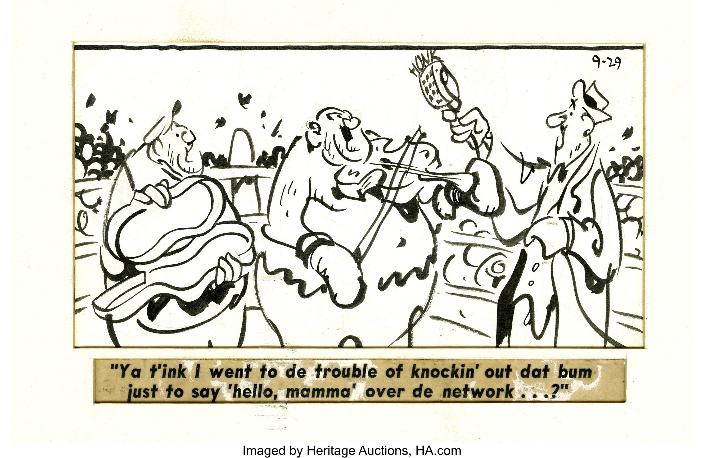 George "Lichty" Lichtenstein - Grin and Bear It Daily Comic Strip | Lot ...