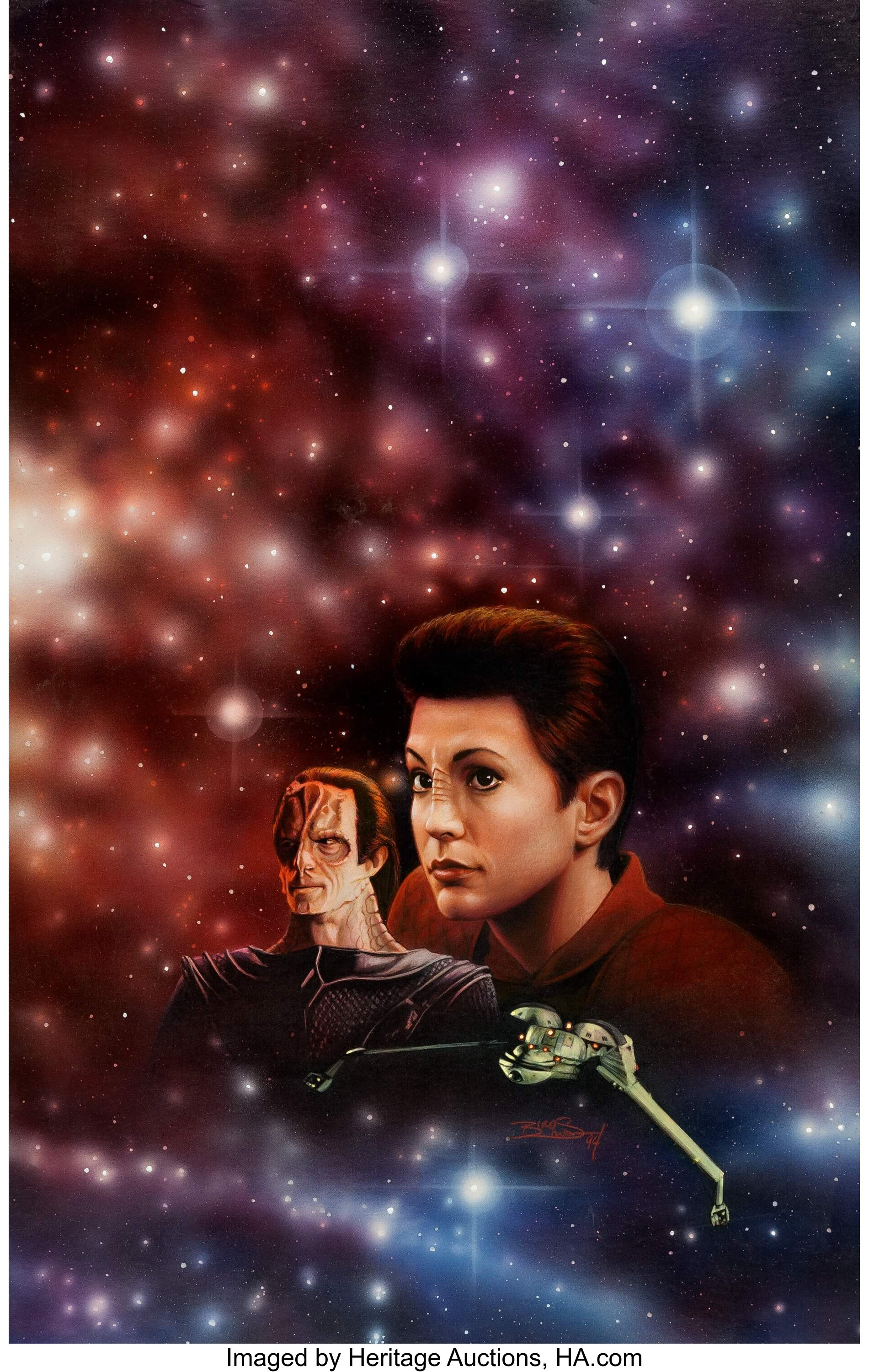 Keith Birdsong Star Trek: Deep Space Nine #9 "Proud Helios" | Lot ...