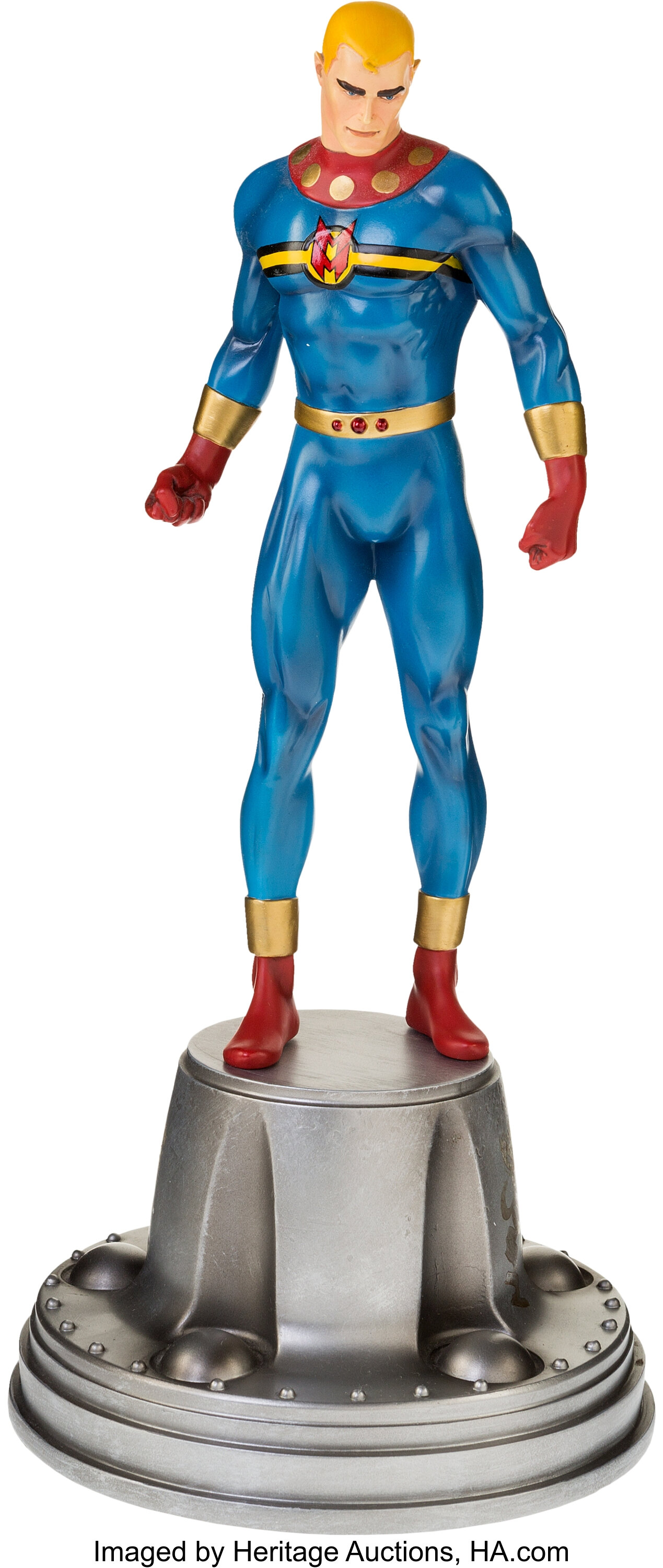 Miracleman Hand-Painted Statue by Randy Bowen, Signed by Neil | Lot ...