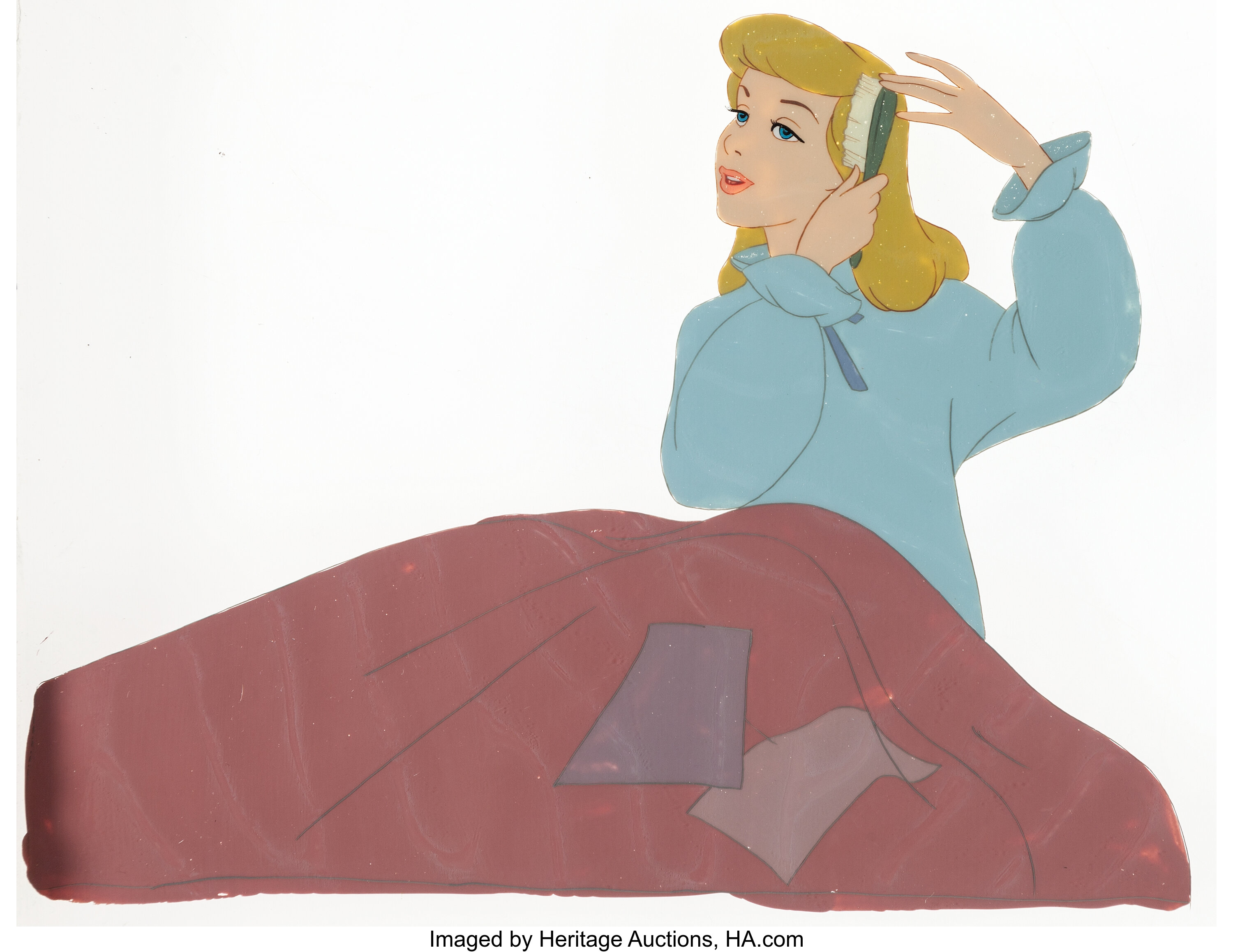 Cinderella Production Cel (Walt Disney, 1950).... Animation Art | Lot ...