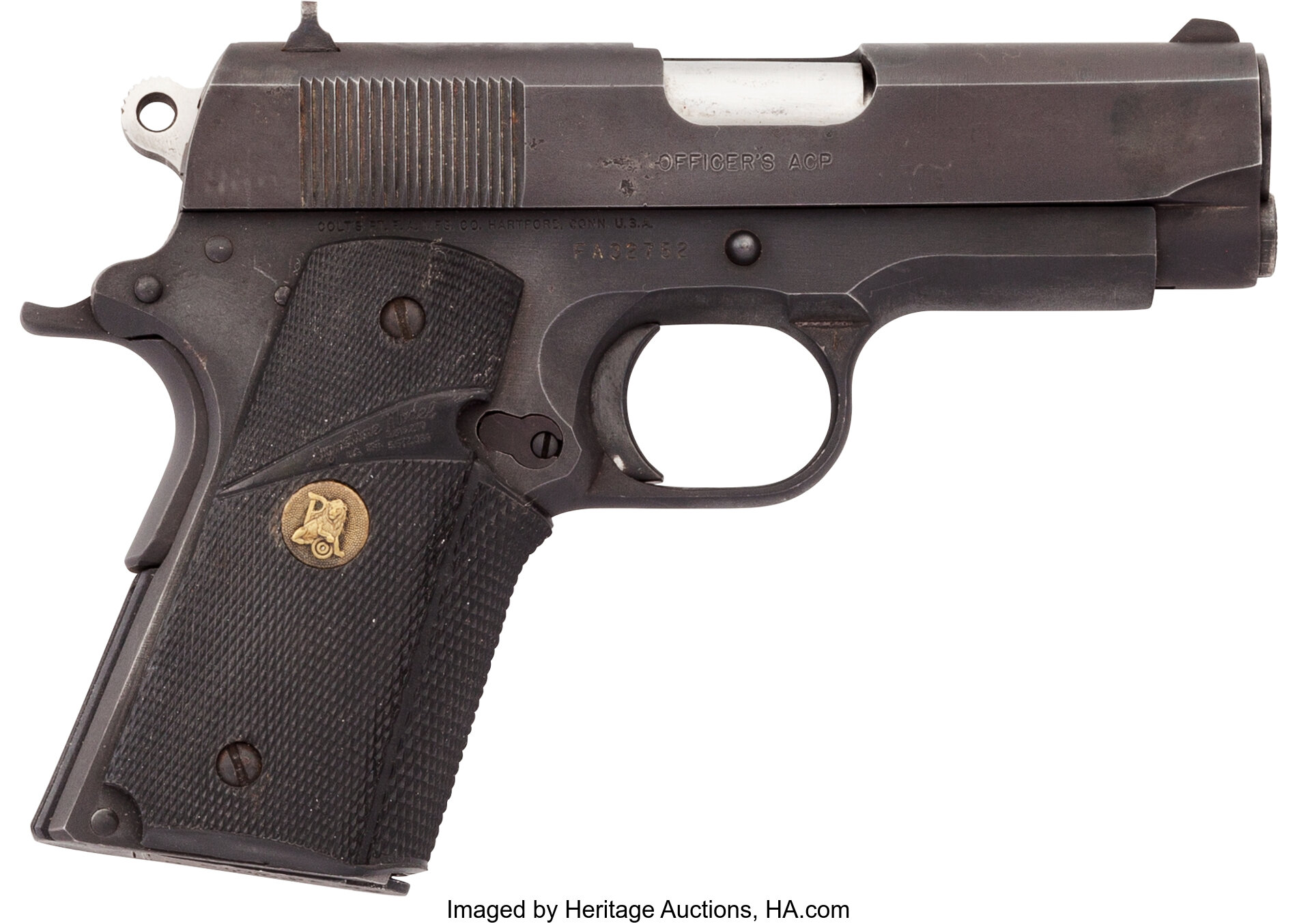 Colt Officer's ACP Model Semi-Automatic Pistol.... Handguns | Lot ...