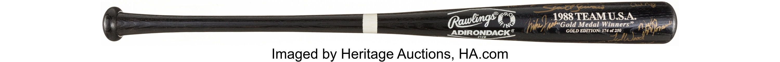 1988 U.S.A. Olympic Baseball Team Signed Bat.... Baseball | Lot #44108 ...