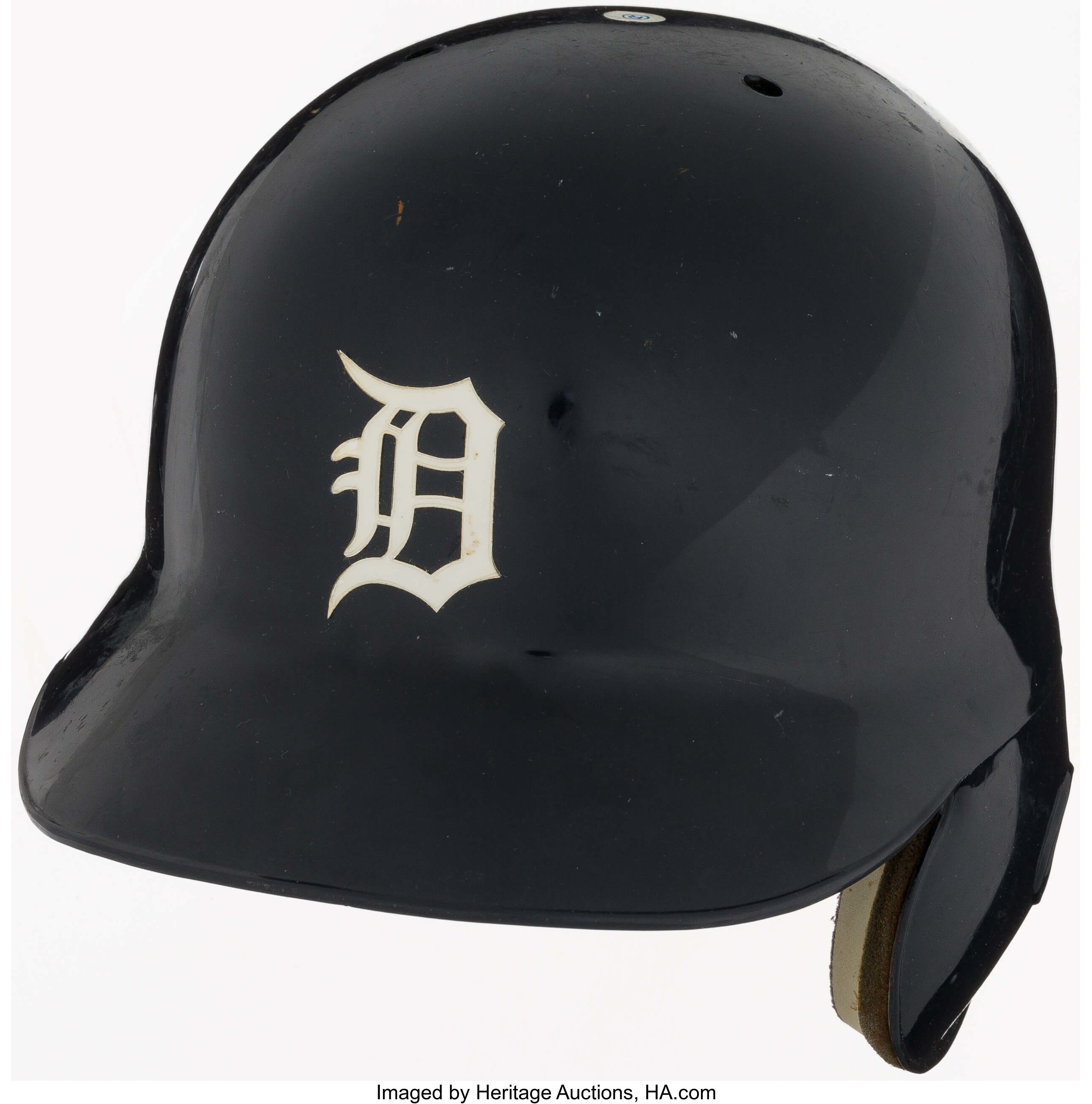 Detroit Tigers Game Worn Batting Helmet. ... Baseball Collectibles ...
