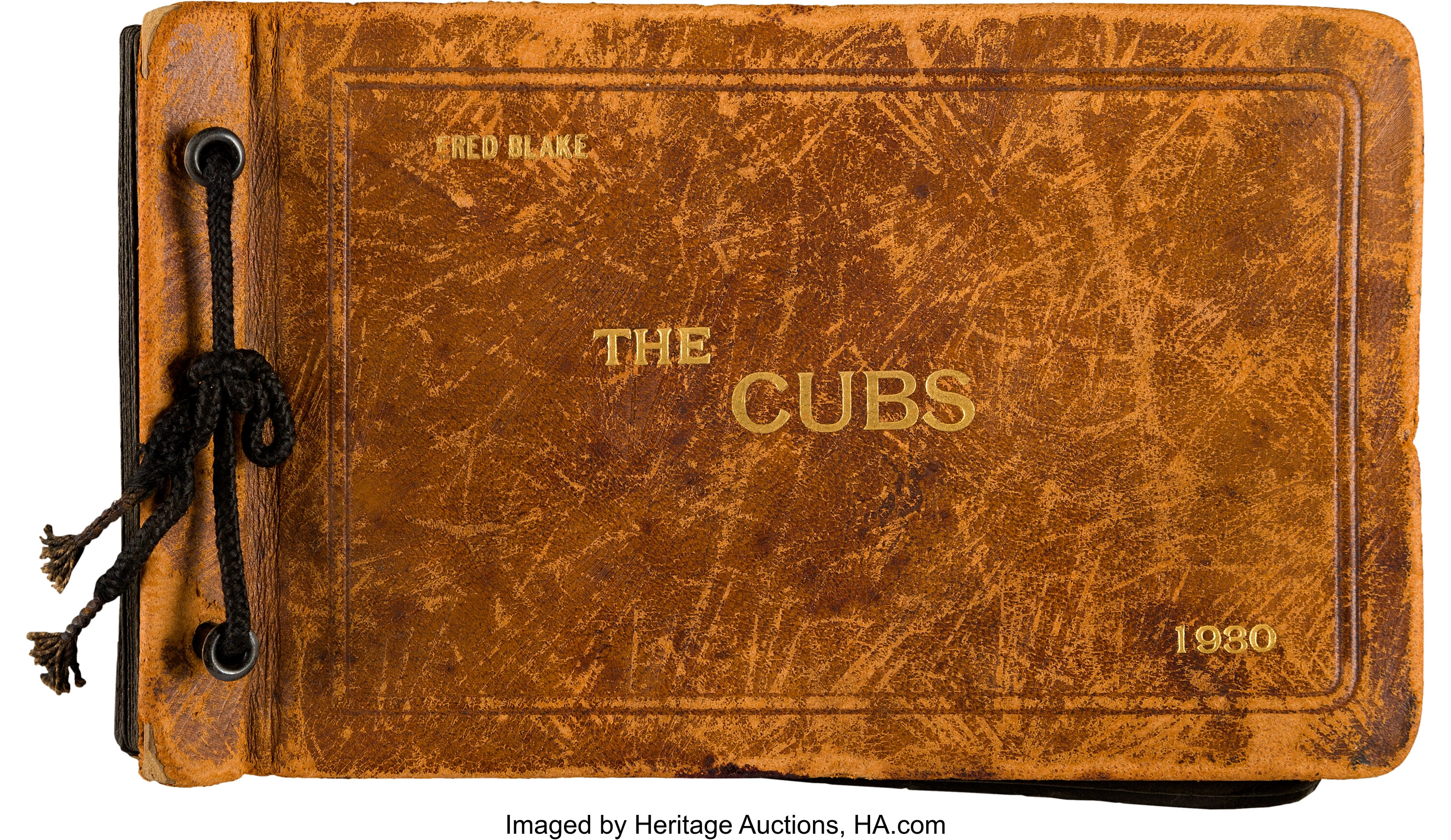 1930 Chicago Cubs Signed Photograph Album Belonging to Pitcher | Lot ...