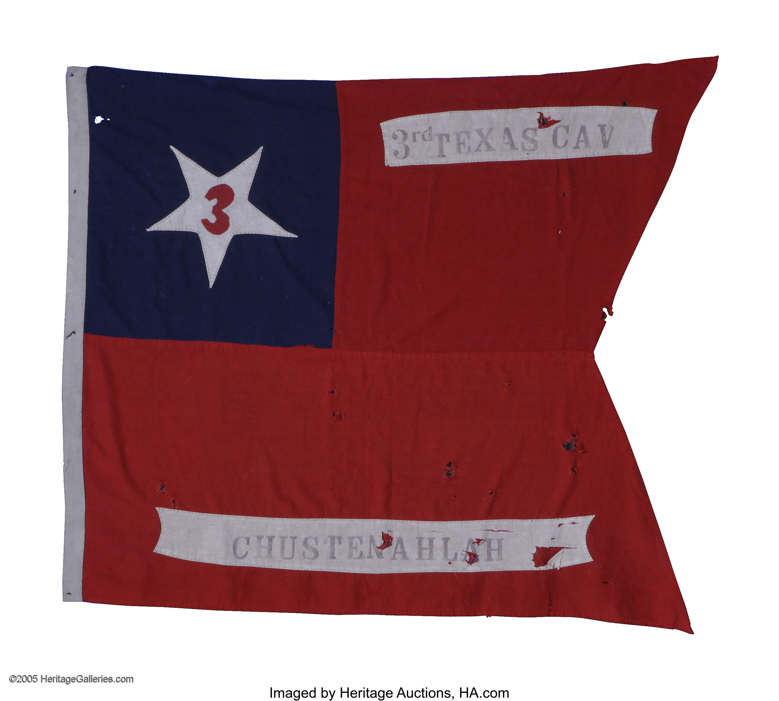 Third Texas Cavalry Confederate Flag "The Lone Star Defenders". On ...