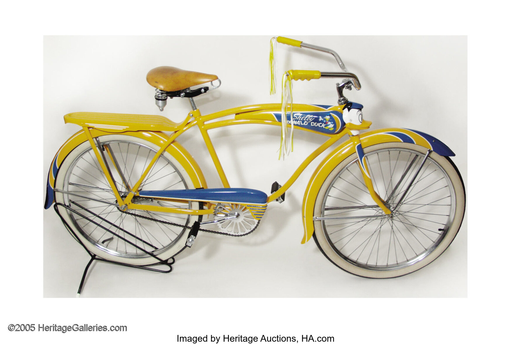 Donald Duck Bicycle (Shelby, 1949). Here's a special treat -- a 1949 ...