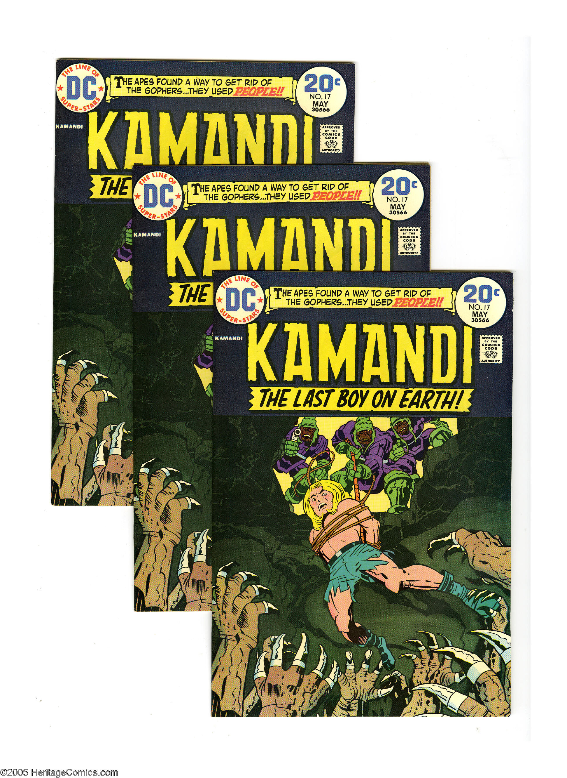 How Much Is Kamandi, The Last Boy on Earth #17 Worth? Browse Comic ...