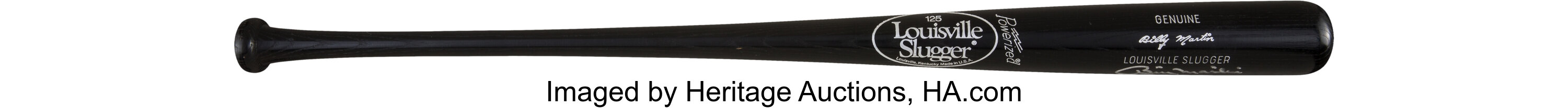 1980's Billy Martin Signed Bat.... Baseball Collectibles Bats | Lot ...