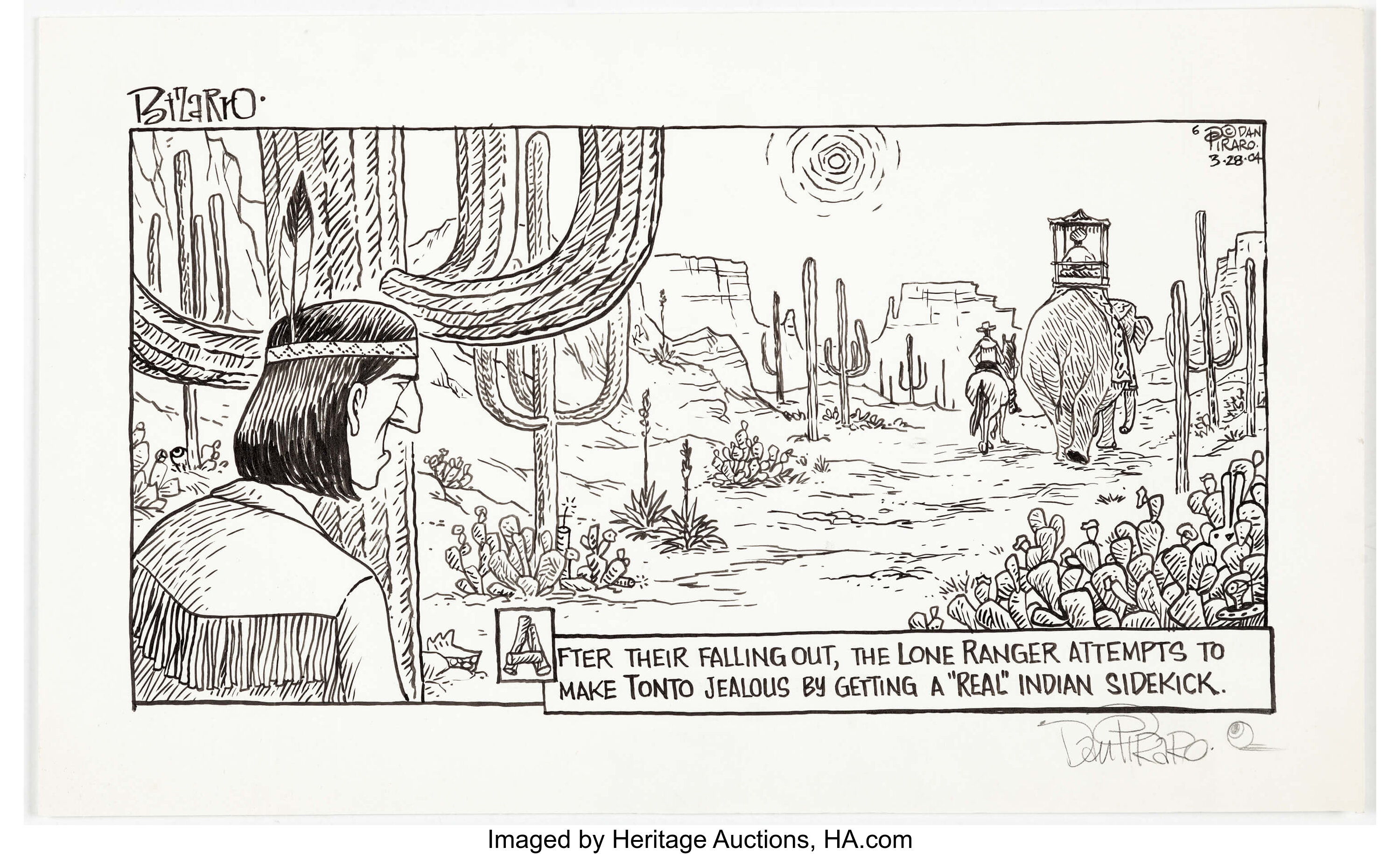 Dan Piraro Original Art For Sale | ComicArtTracker