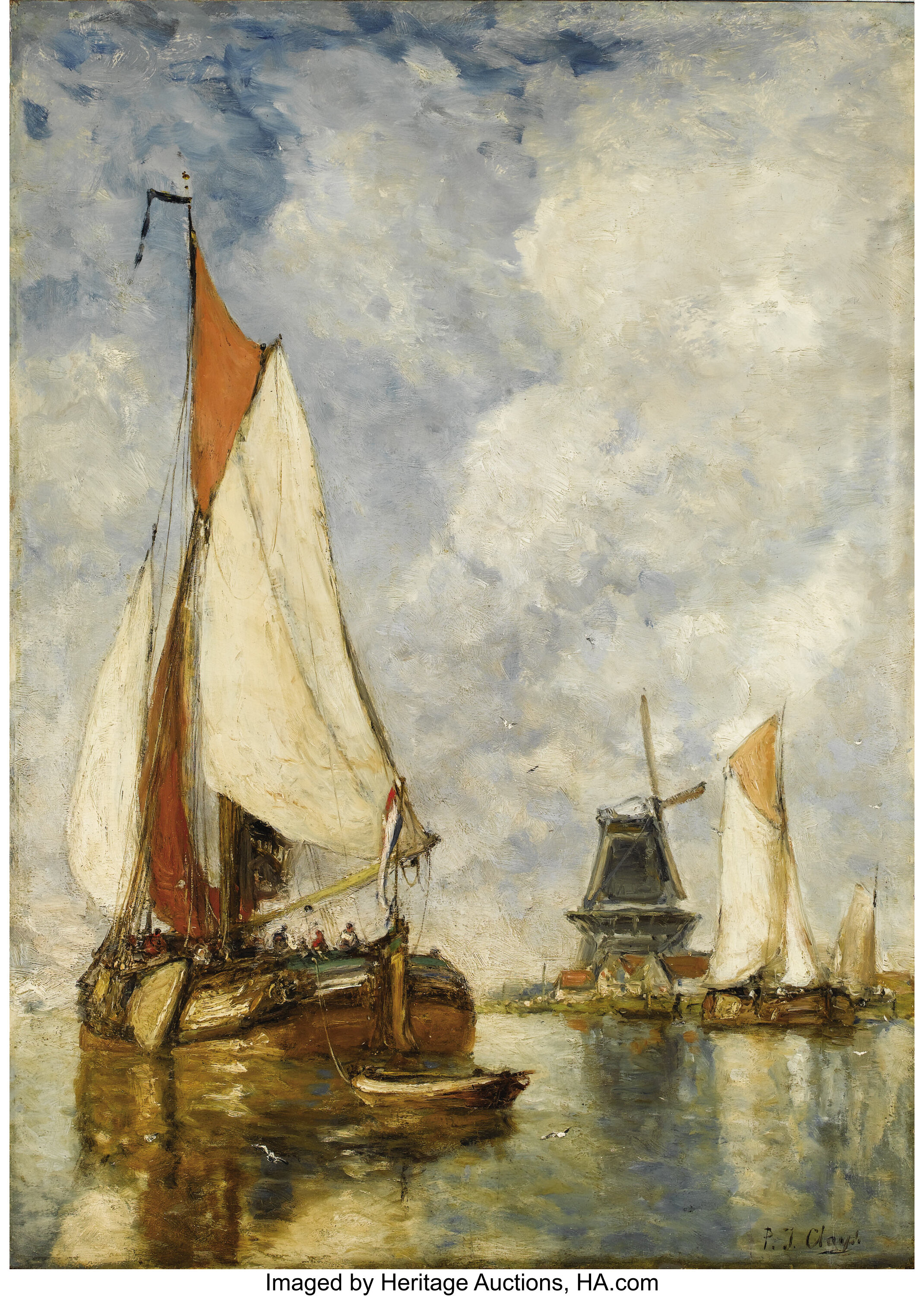 Paul Jean Clays Paintings for Sale | Value Guide | Heritage Auctions