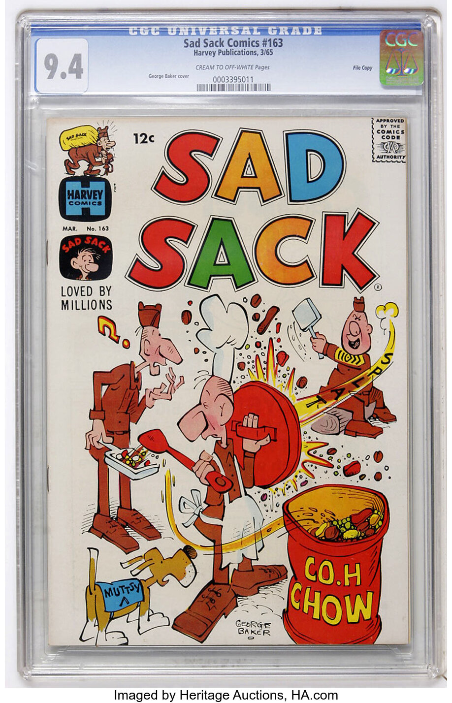 How Much Is Sad Sack Comics #163 Worth? Browse Comic Prices | Heritage ...
