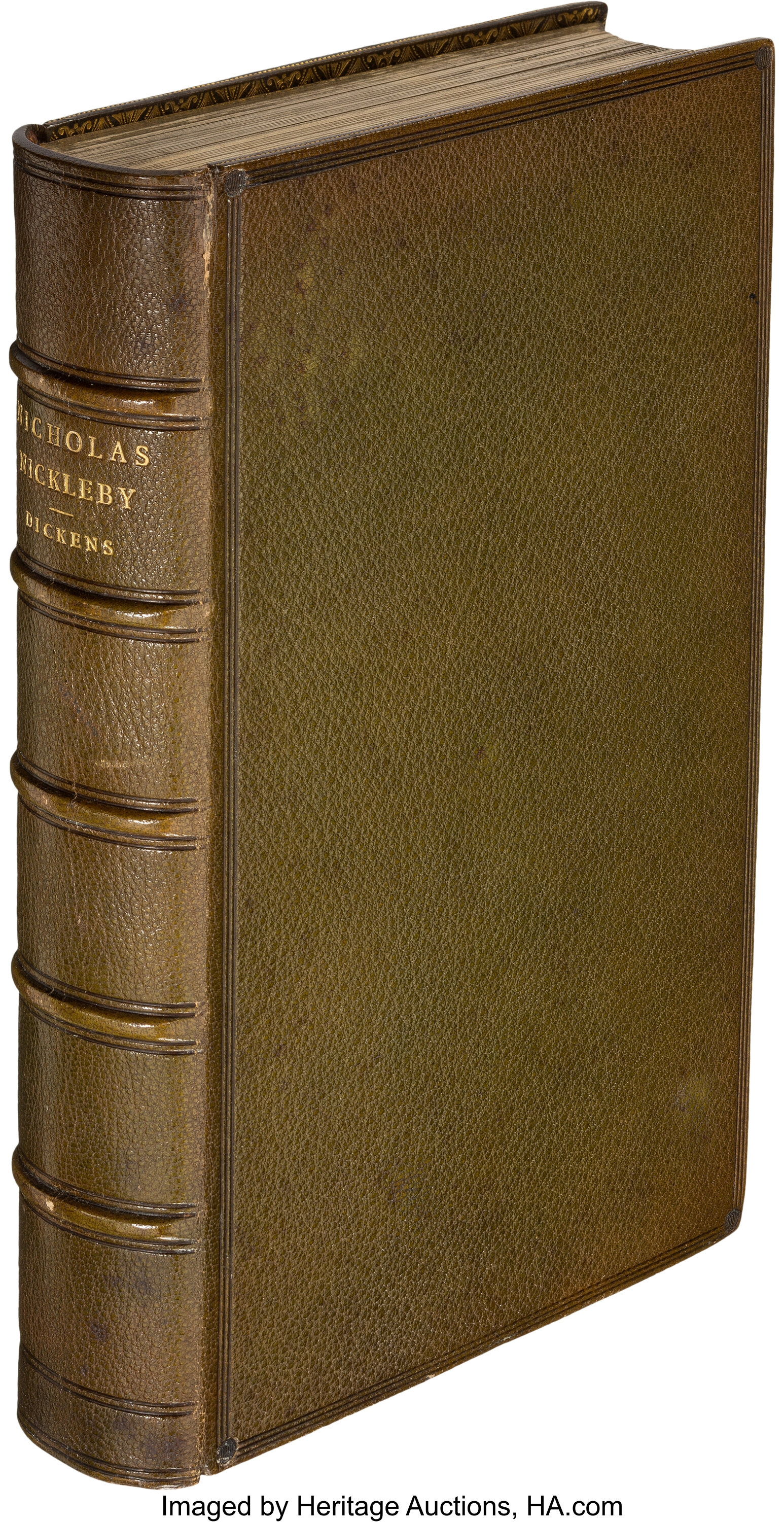 Charles Dickens. The Life and Adventures of Nicholas Nickleby. With ...