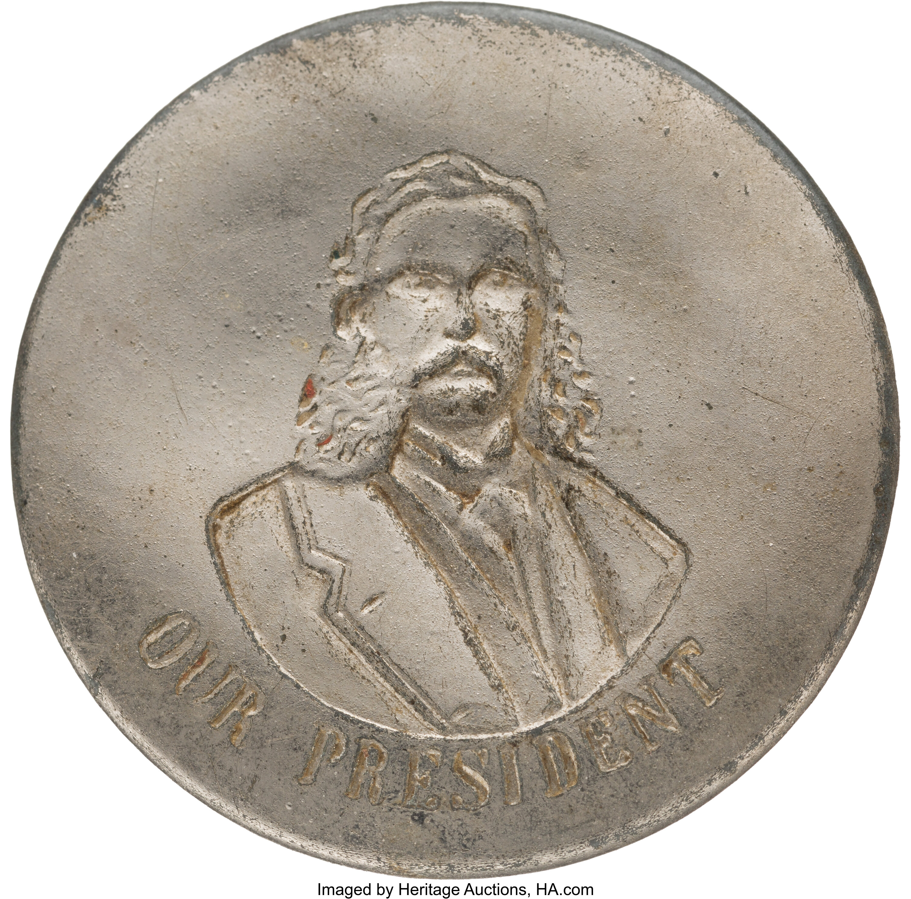 Chester A. Arthur: An Extremely Rare Pinback Portrait Badge. ... | Lot ...