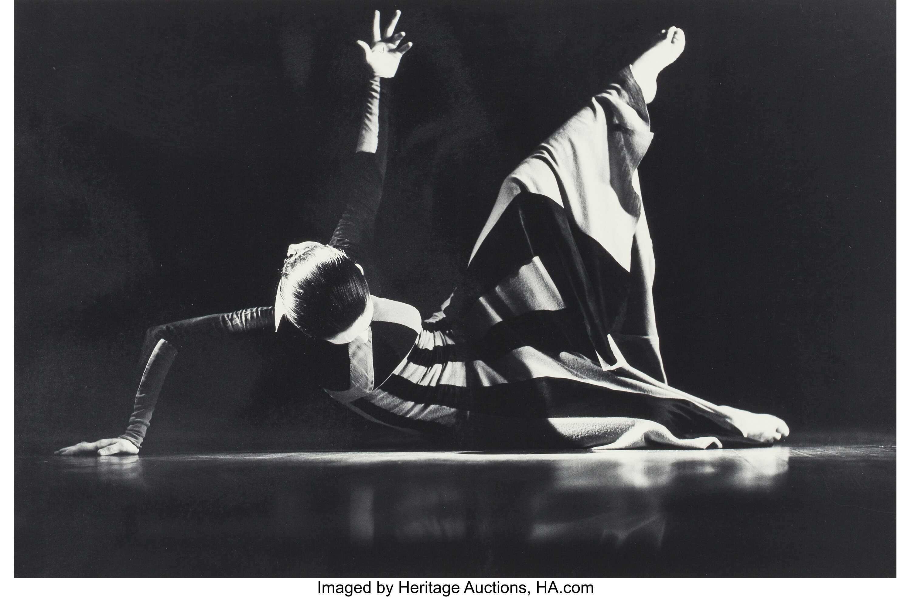 Barbara Morgan (American, 1900-1992). Martha Graham- Deep Song, | Lot ...