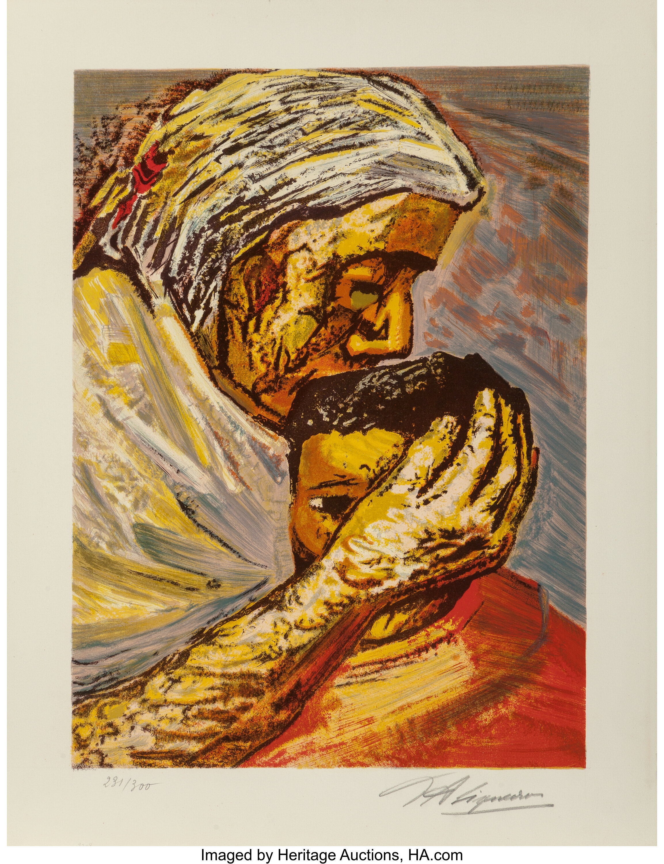 David Alfaro Siqueiros (Mexican, 1896-1974). Mother and Child, from ...