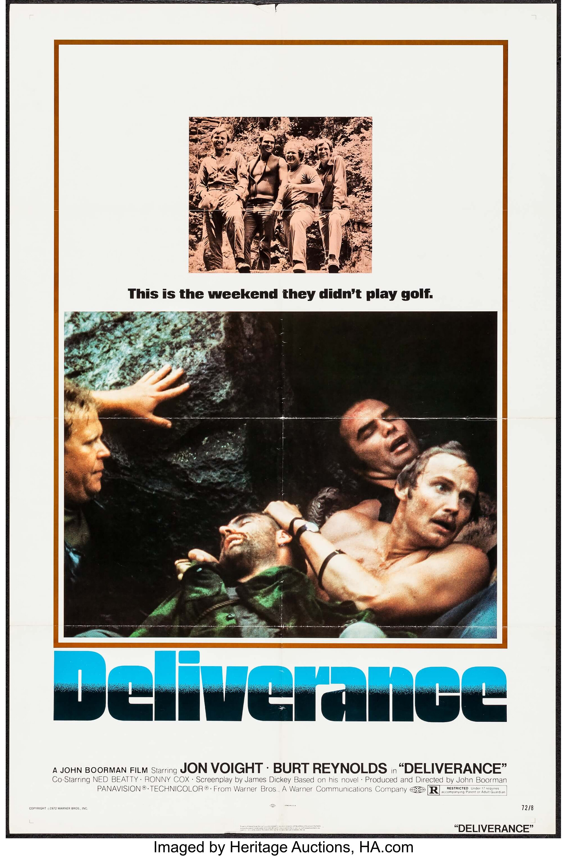 Deliverance (Warner Brothers, 1972). One Sheet (27" X 41"). | Lot ...