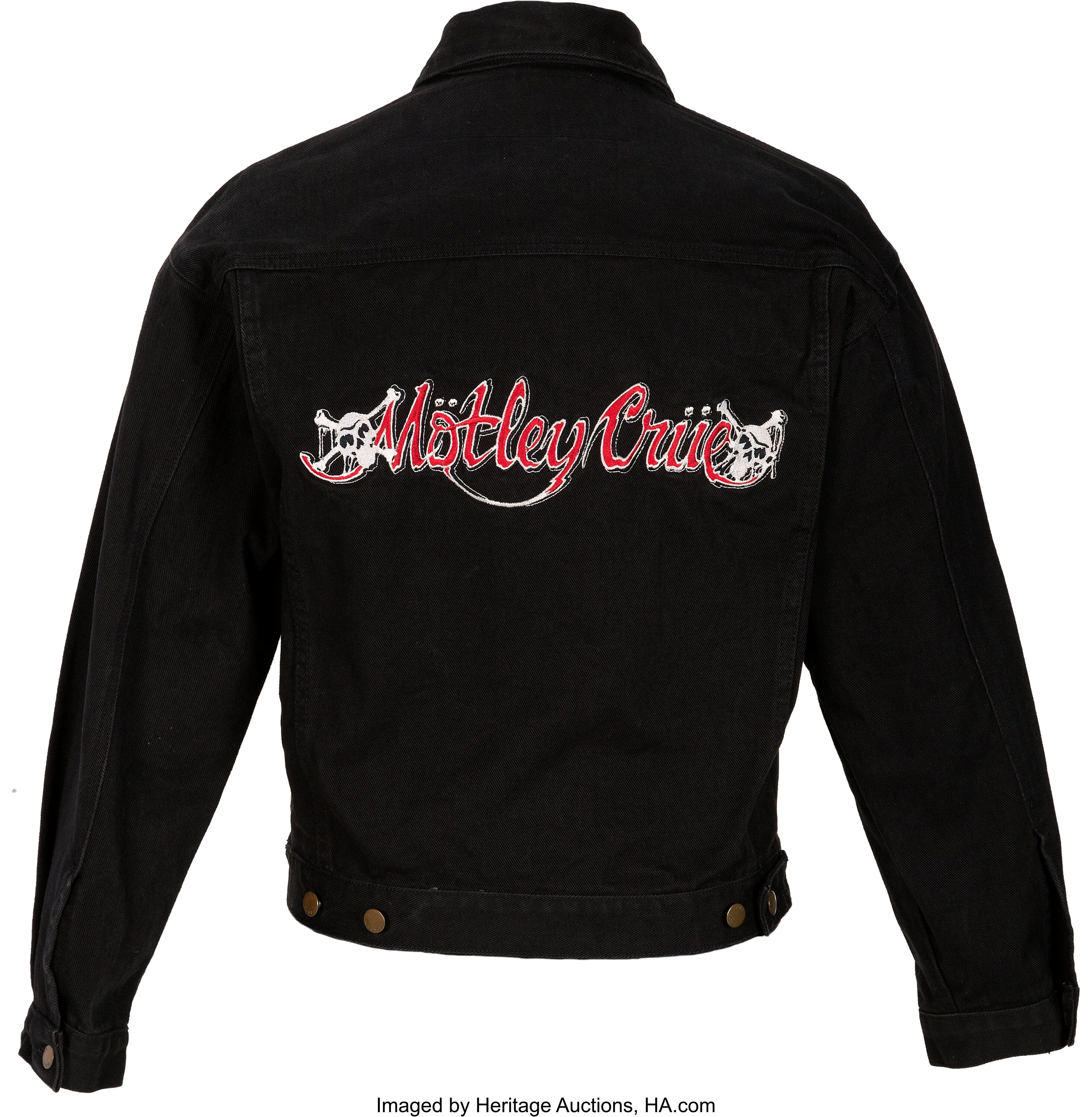 Motley Crue Dr. Feel Good World Tour Jacket (Circa 1989-1991).... | Lot ...