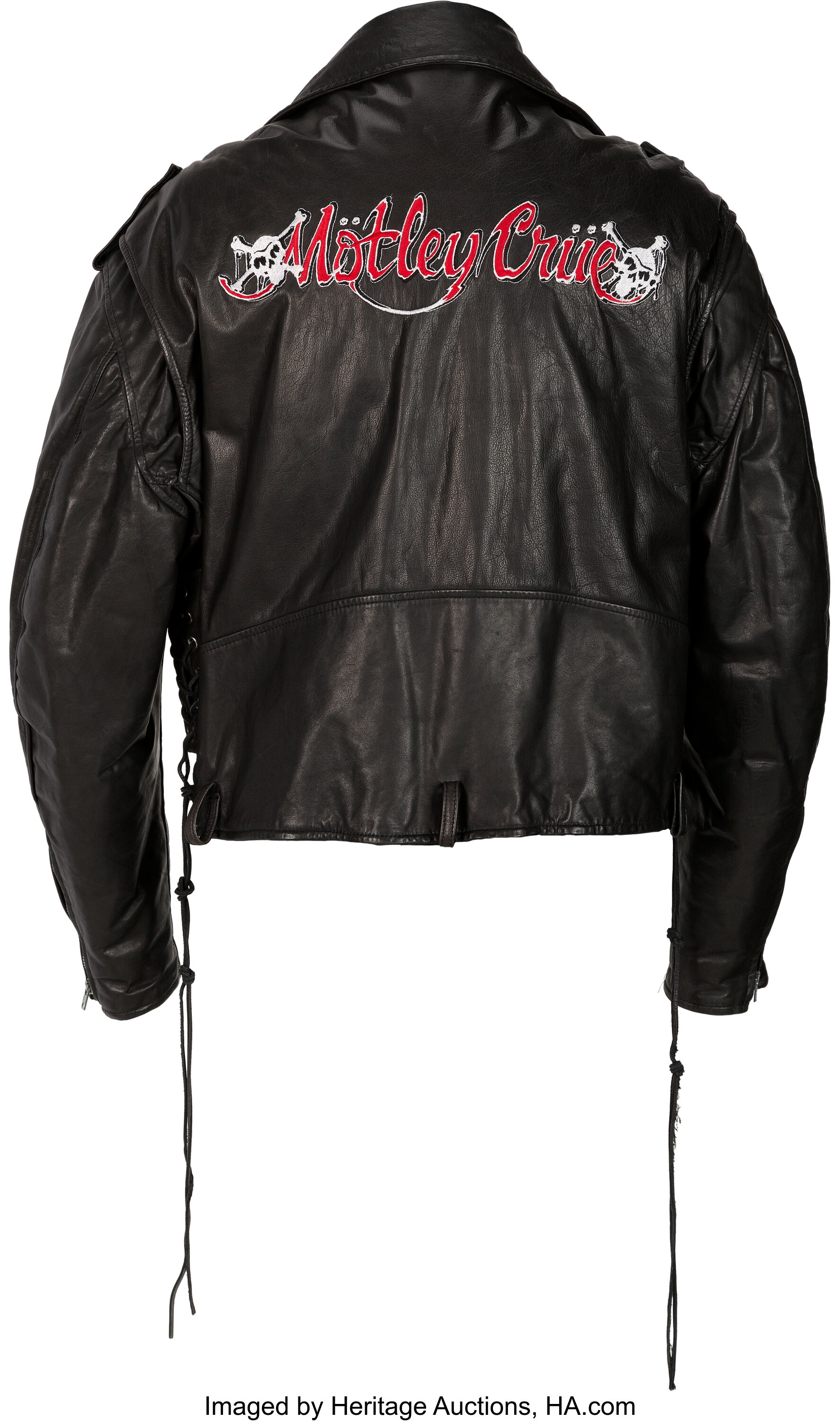 Motley Crue Dr. Feel Good World Tour Band/Crew Jacket (Circa | Lot ...