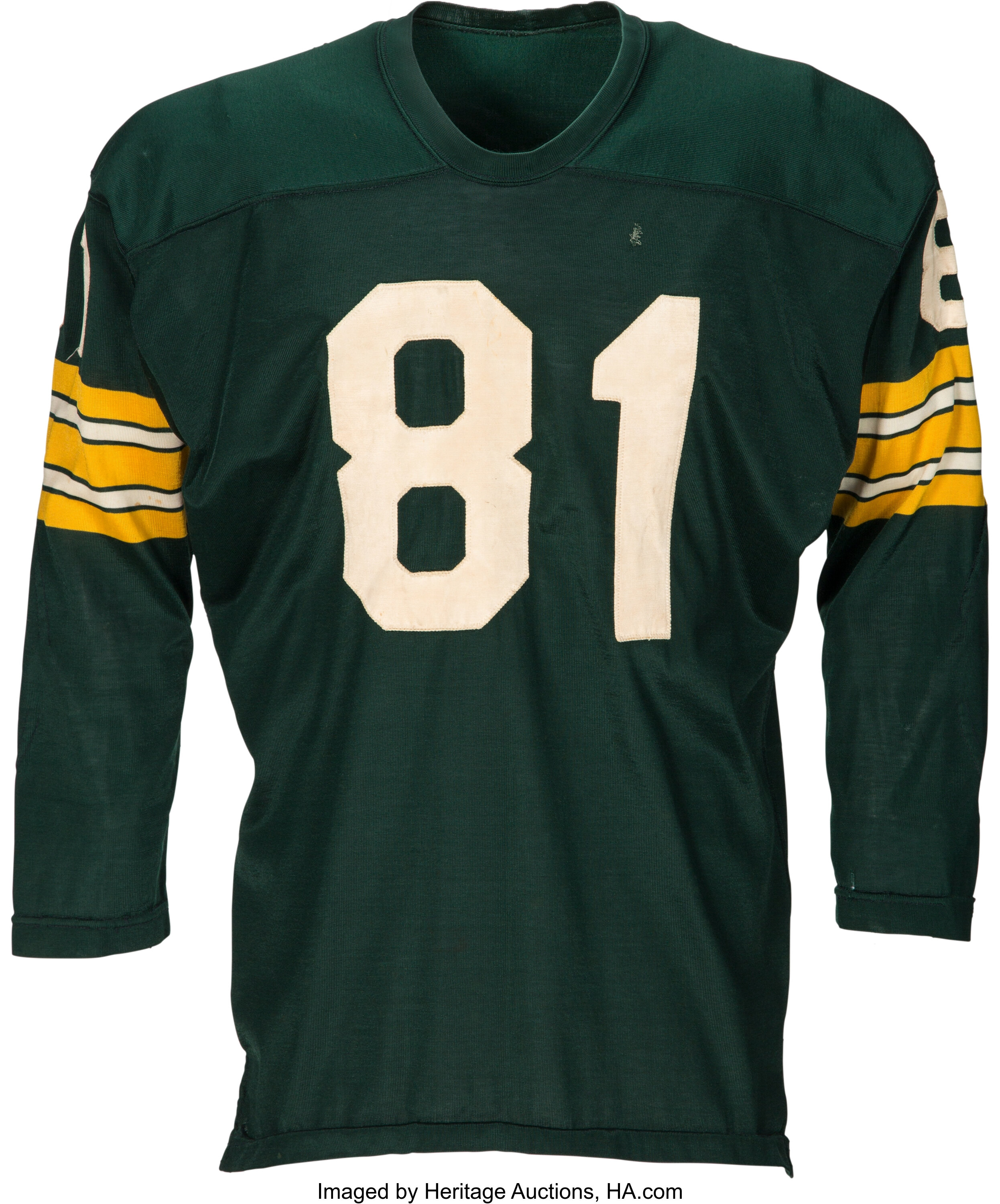 1961 Lee Folkins Game Worn Green Bay Packers Jersey, MEARS A9.5.. | Lot ...