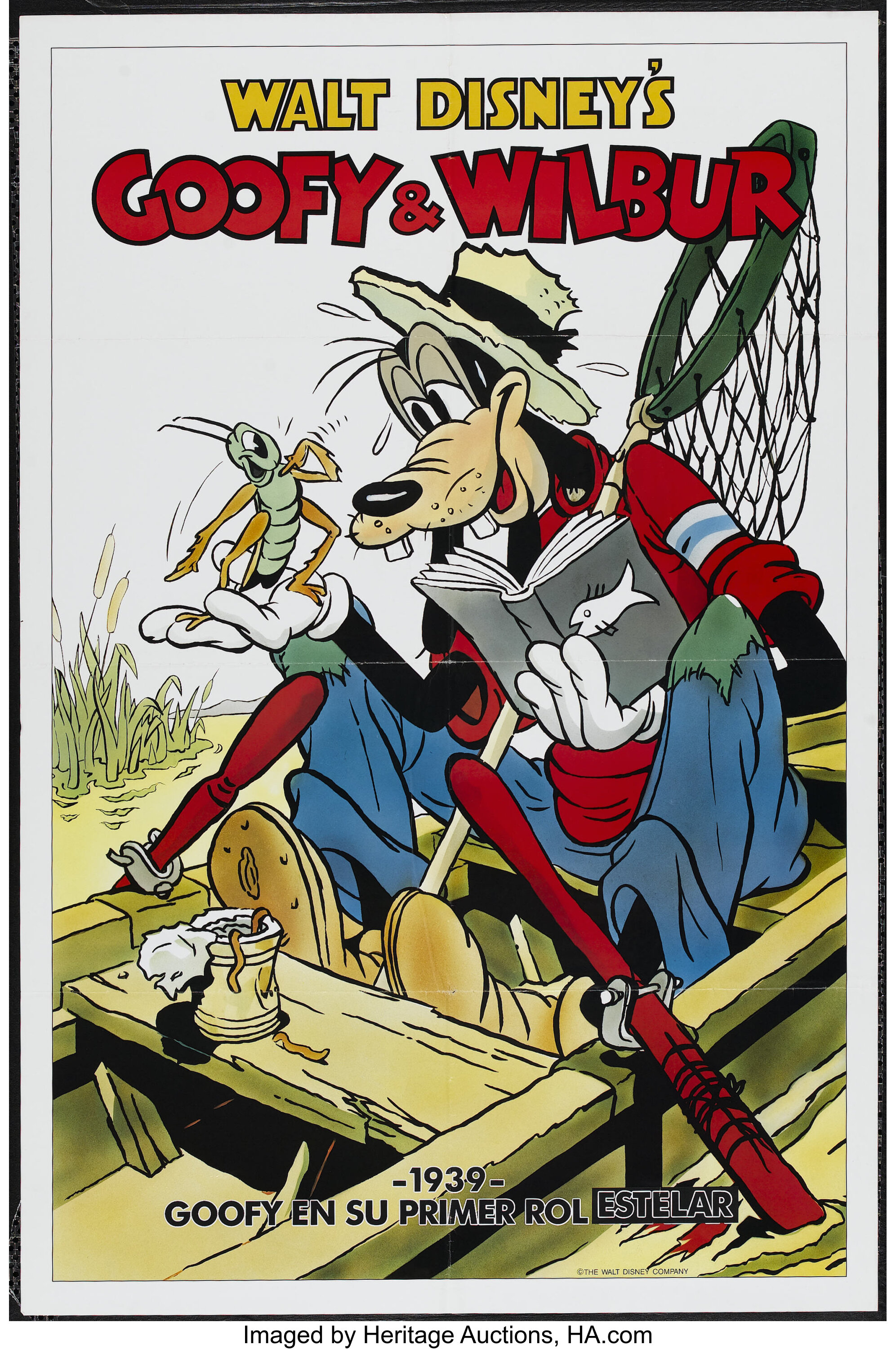 Goofy and Wilbur (Walt Disney Productions, R-1980s). Spanish | Lot ...
