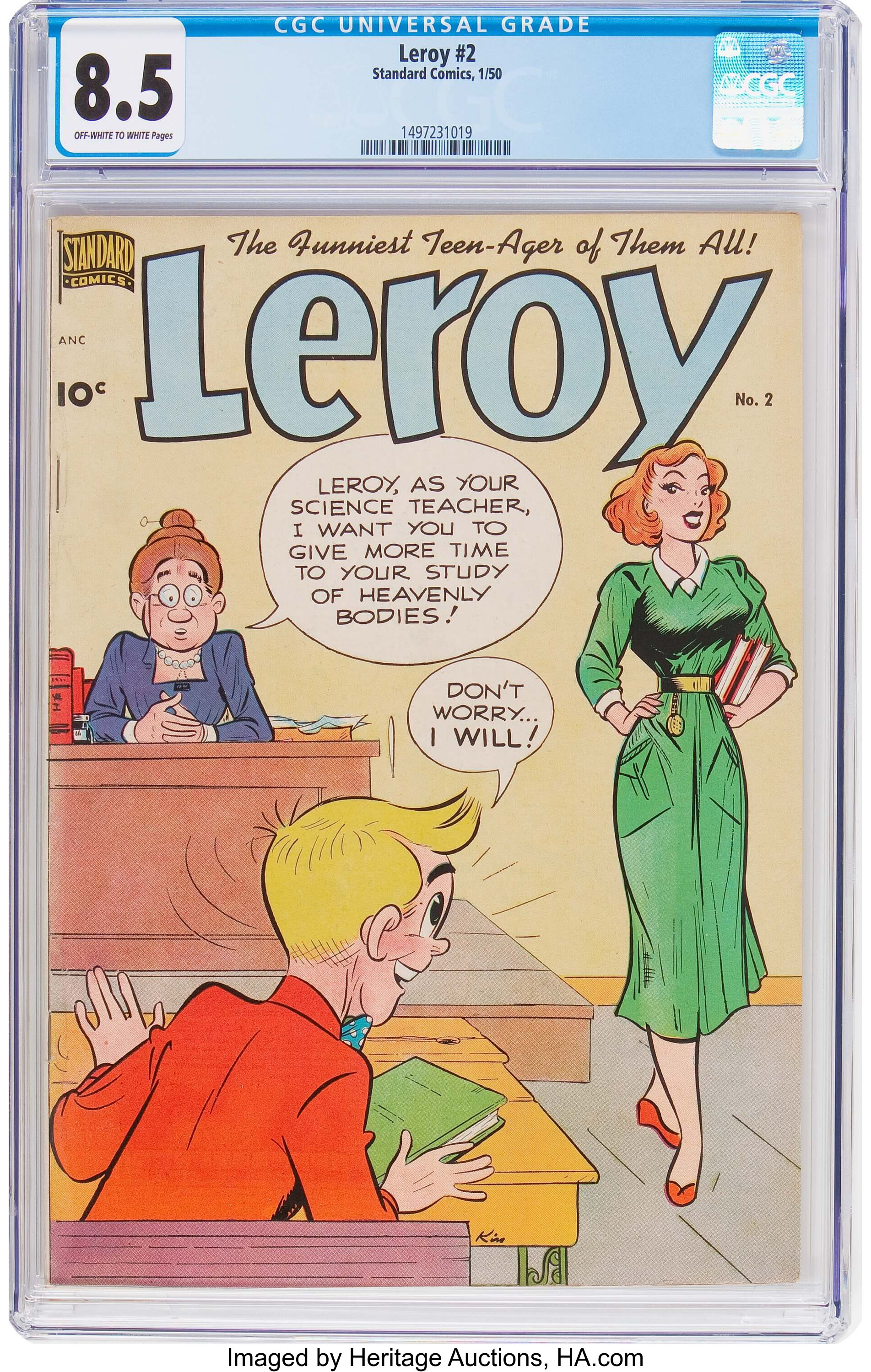 Leroy Comics Values and Price Guide | Heritage Auctions