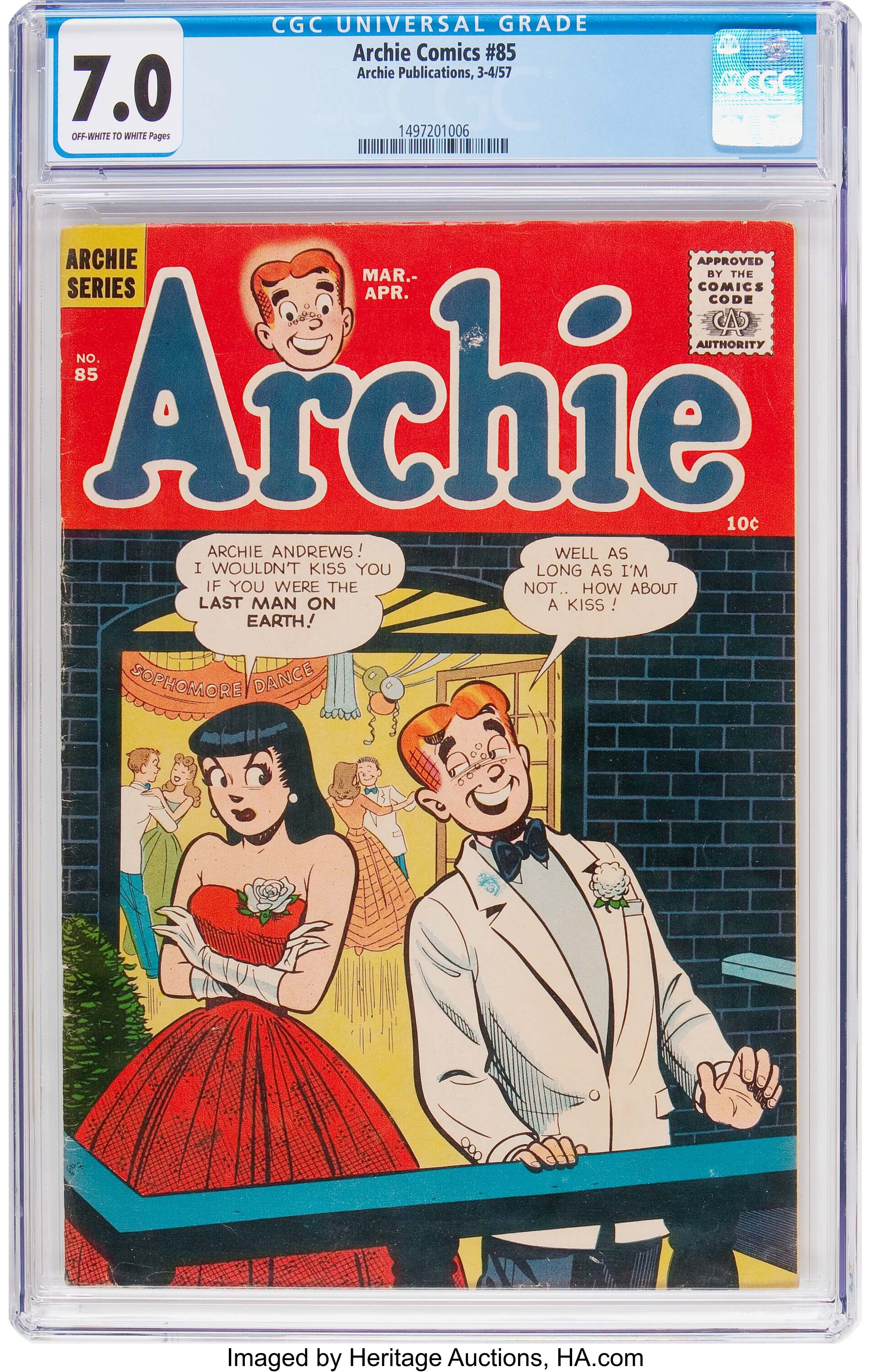 How Much Is Archie Comics #85 Worth? Browse Comic Prices | Heritage ...