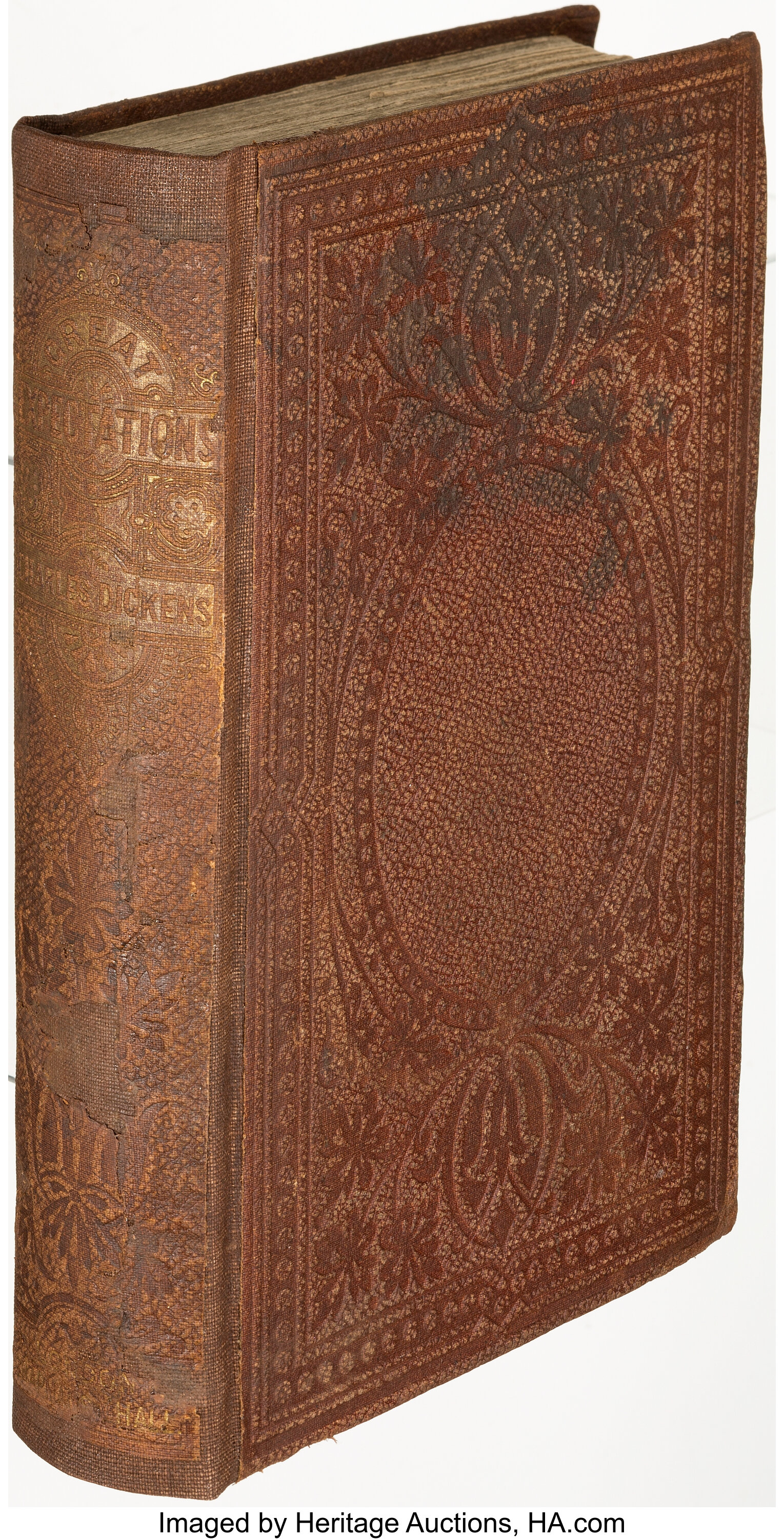 Charles Dickens. Great Expectations. London: 1862. First edition in ...