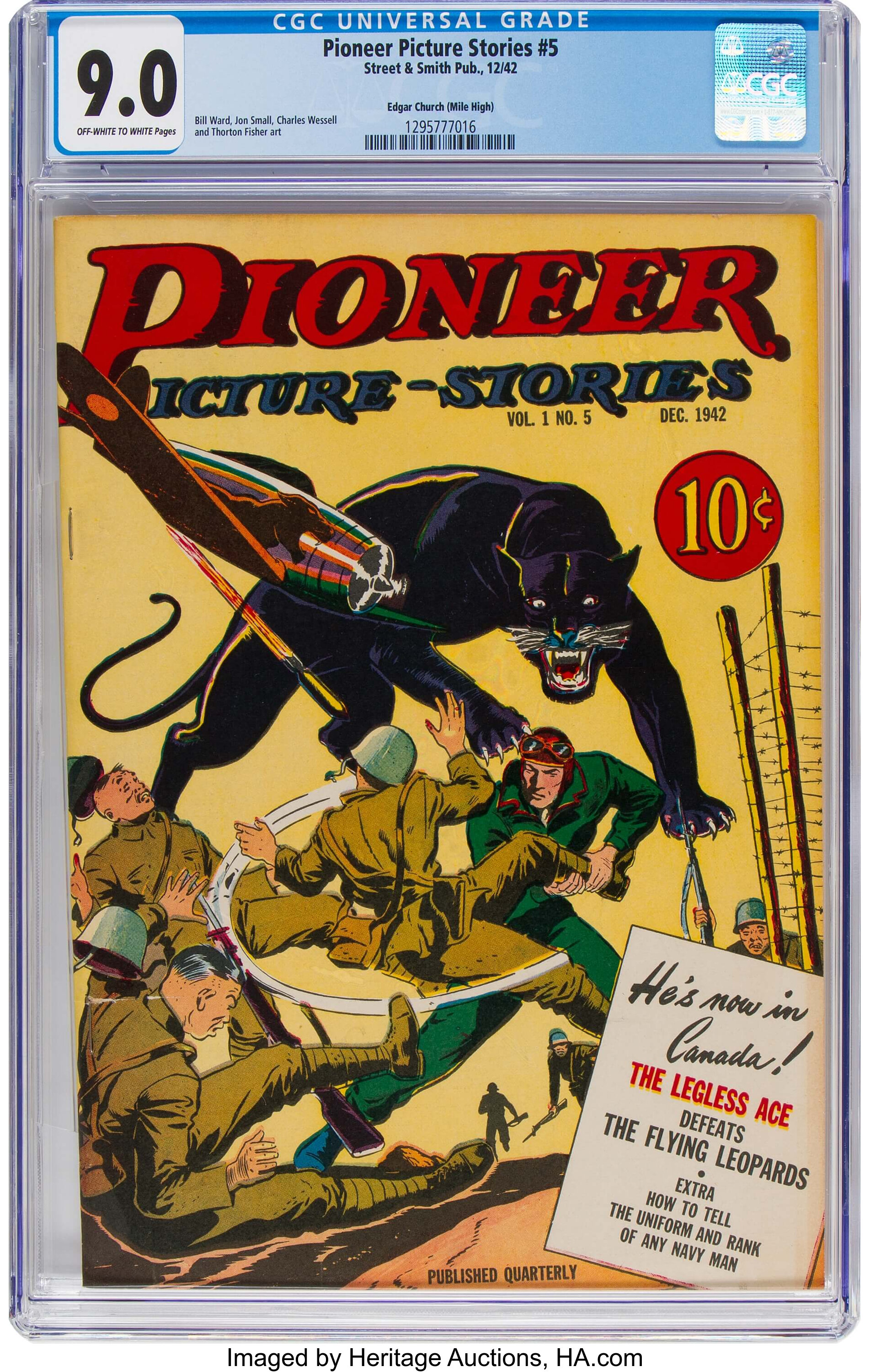 How Much Is Pioneer Picture-Stories #5 Worth? Browse Comic Prices ...