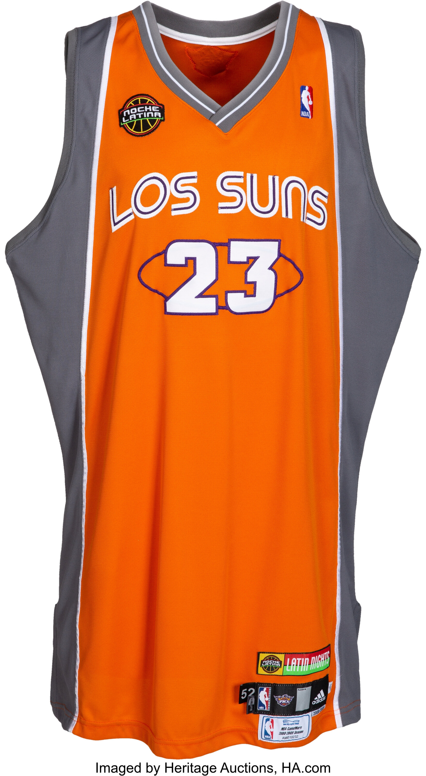 2008-09 Jason Richardson Game Worn Phoenix Suns Jersey.... | Lot #51450 ...