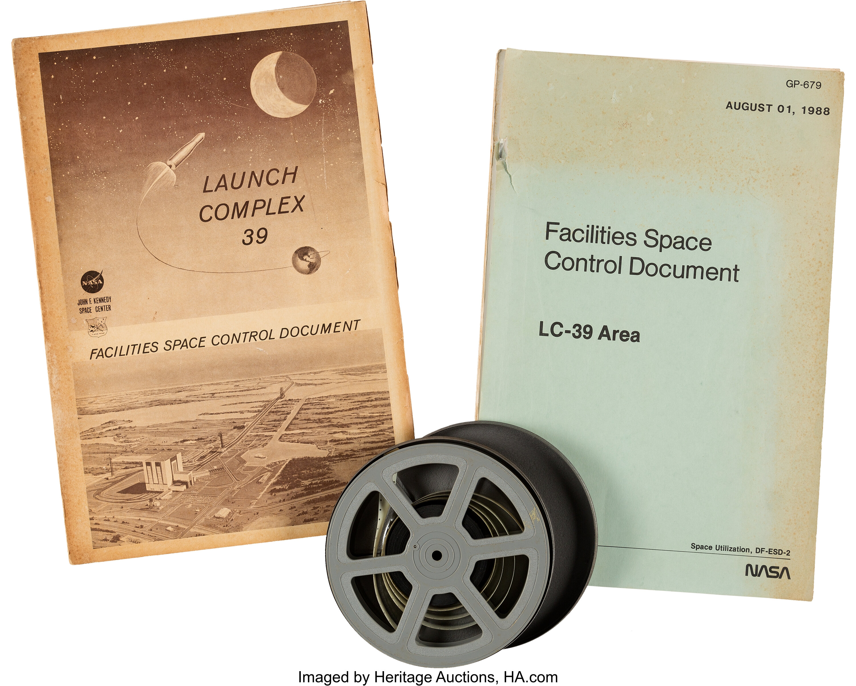 NASA "Launch Complex 39 Facilities Space Control Document" Large | Lot ...