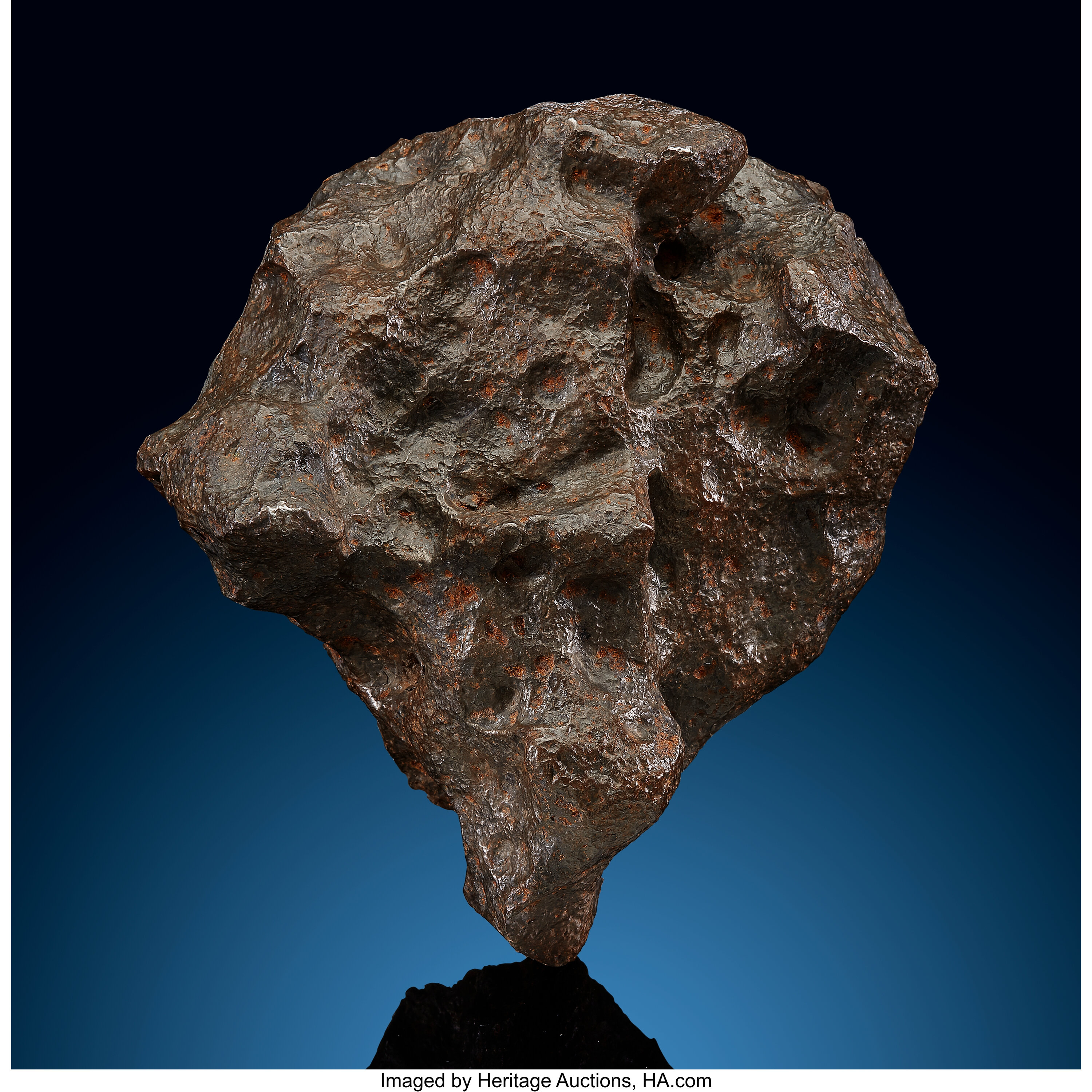 Campo del Cielo Meteorite. Iron, IAB-MG. Chaco, Argentina. Found: | Lot ...