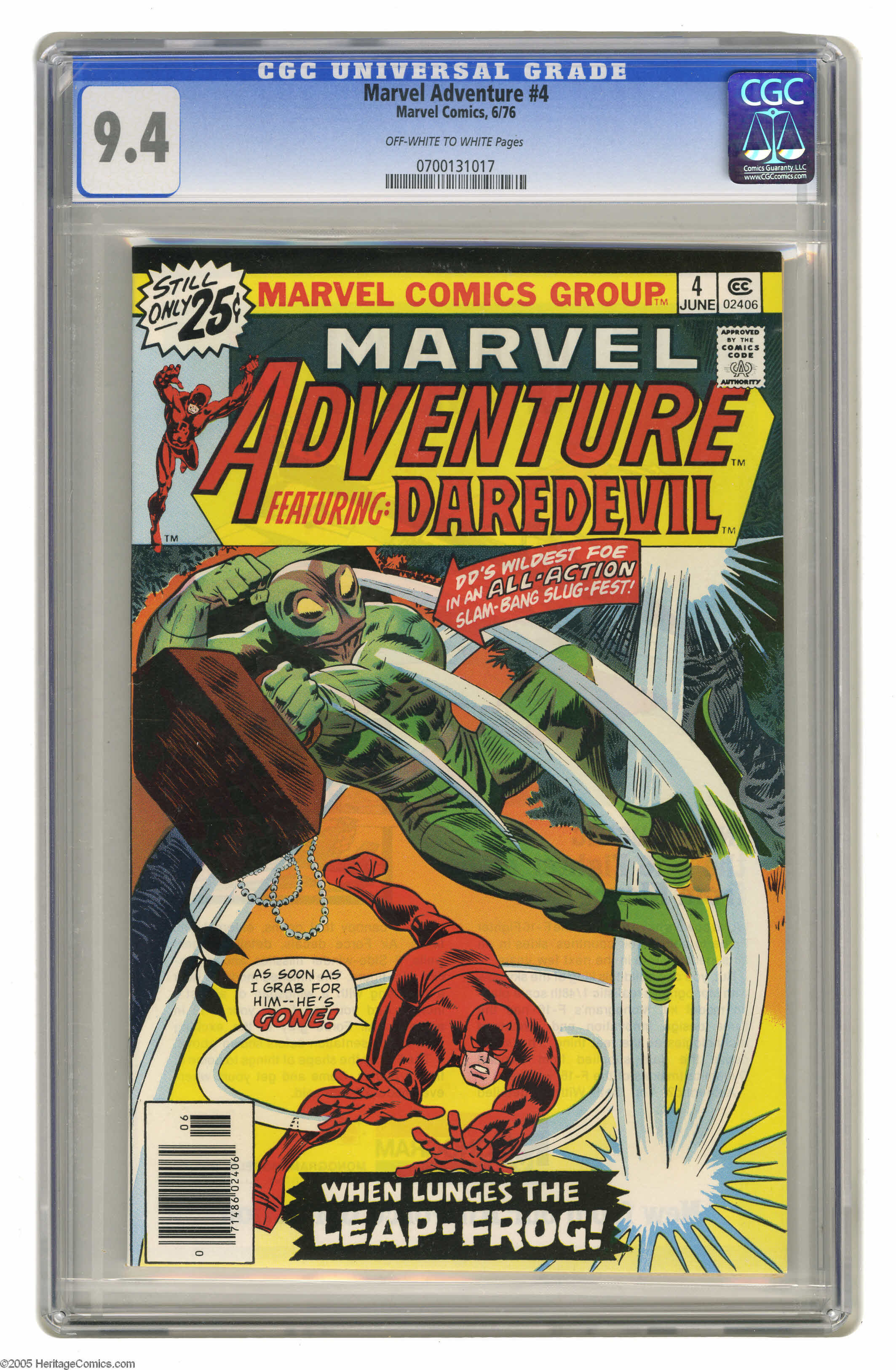 How Much Is Marvel Adventure #4 Worth? Browse Comic Prices | Heritage ...