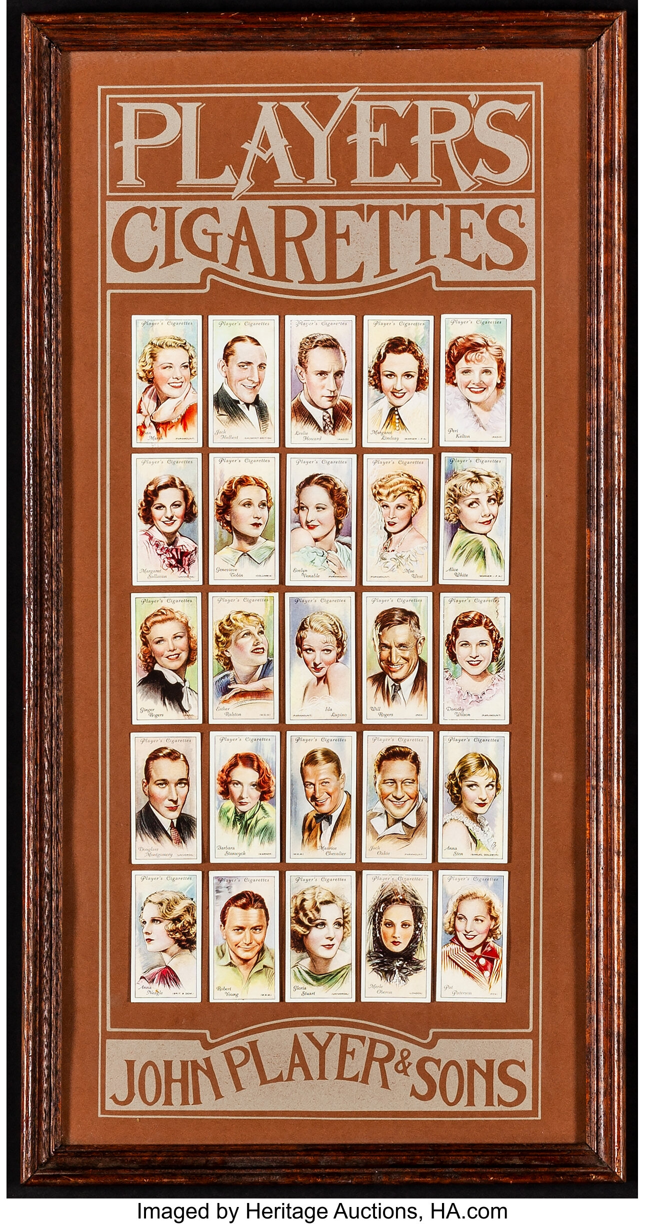Players Cigarettes Cards (John Player & Sons, c. 1930s) Very Fine ...