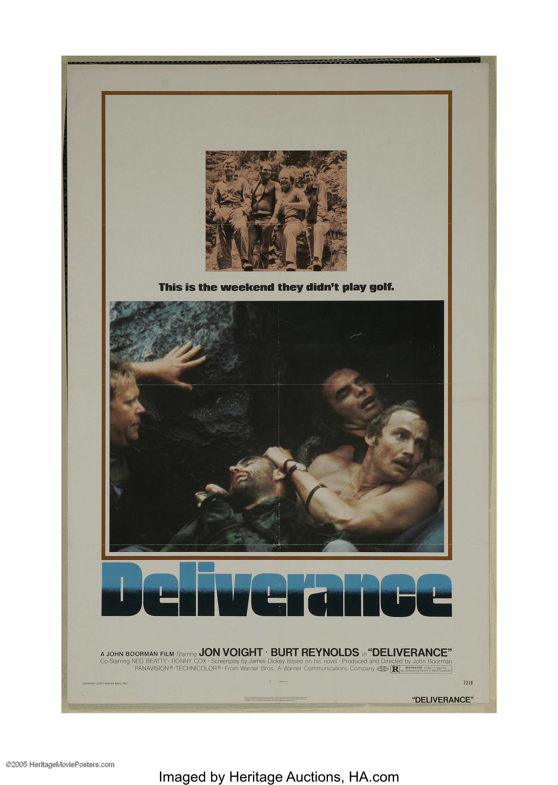 Deliverance (Warner Brothers, 1972)... Movie Posters Action | Lot ...