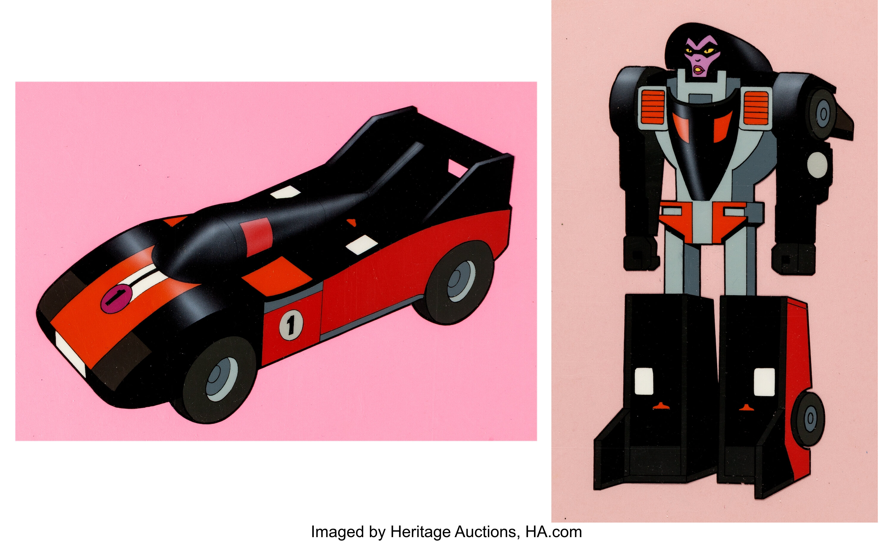 Challenge of the GoBots Crasher Color Model Cel Group of 2 | Lot #14177 ...