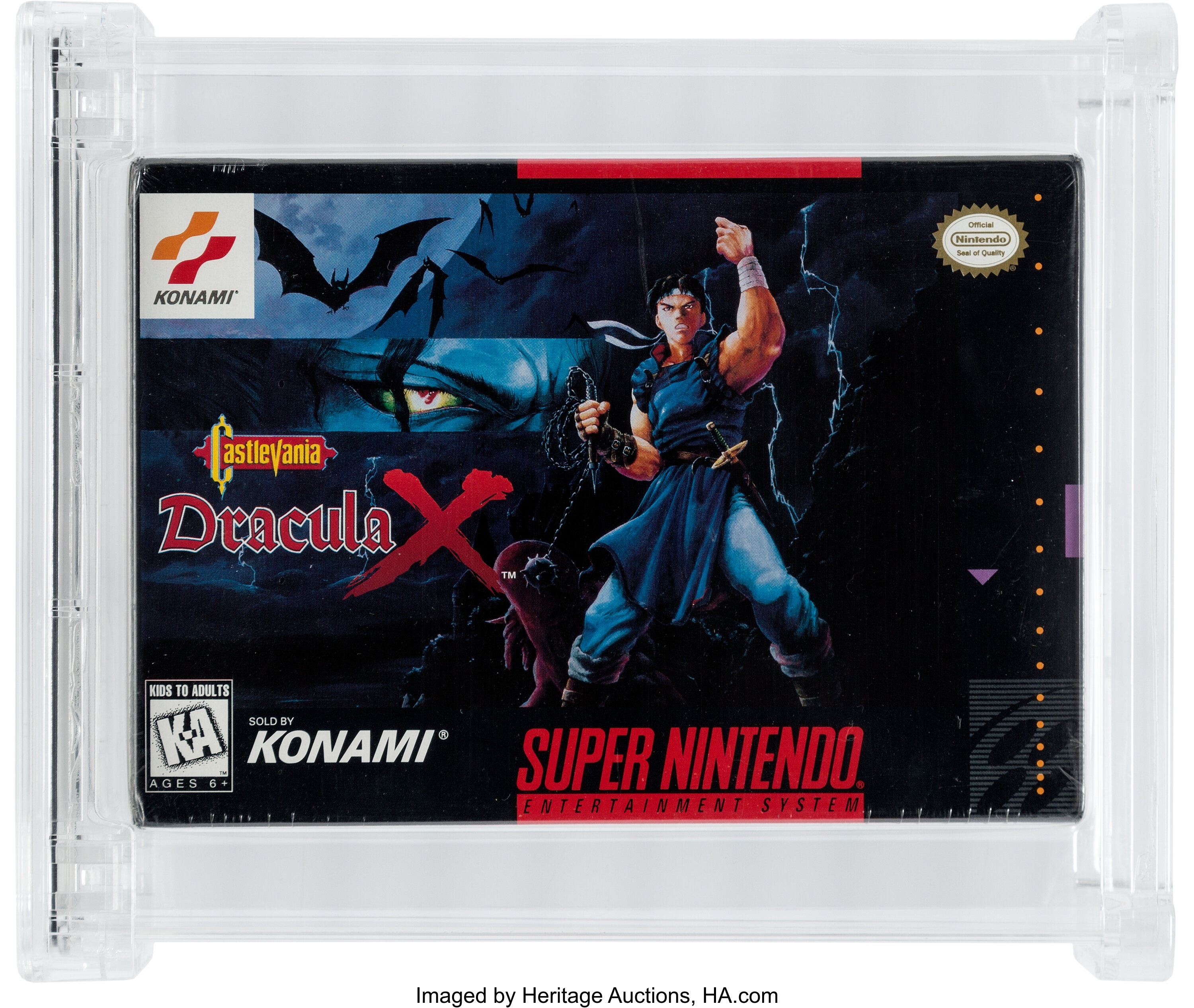 Castlevania: Dracula X (SNES, Konami 1995) Wata 9.6 A (Seal | Lot ...