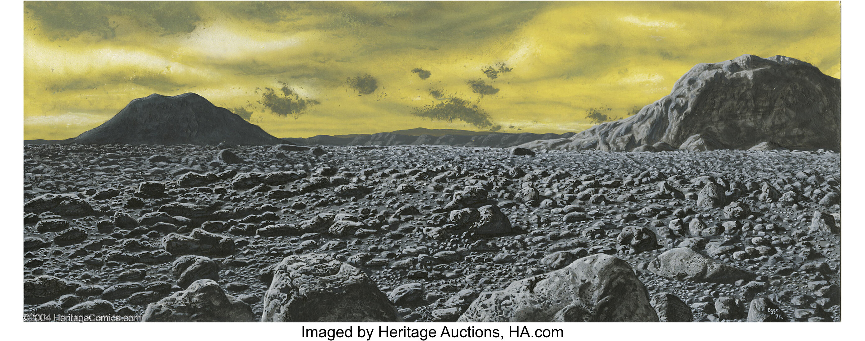 David Egge - Venus Painting Original Art (1978). David Egge has | Lot ...