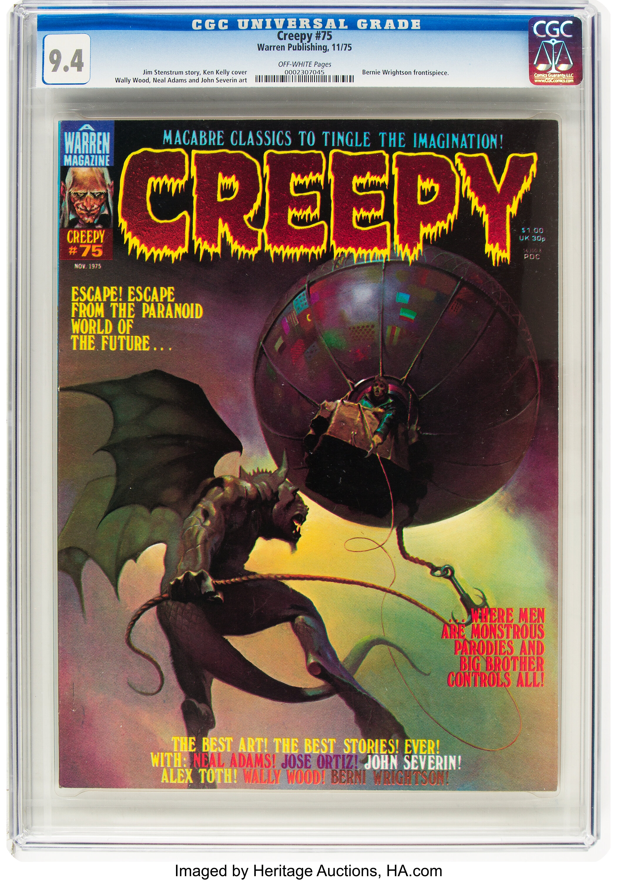How Much Is Creepy #75 Worth? Browse Comic Prices | Heritage Auctions