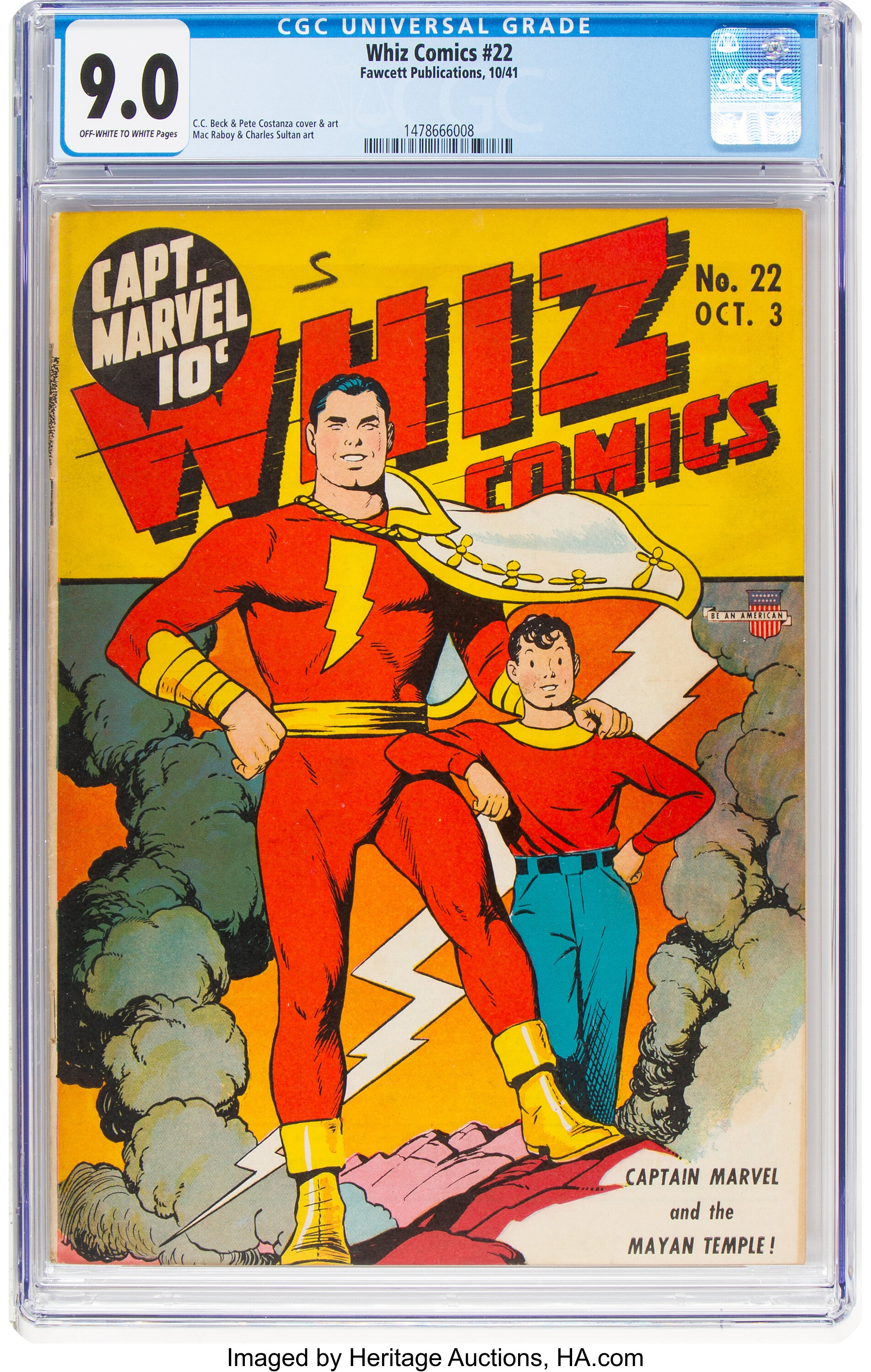 How Much Is Whiz Comics #22 Worth? Browse Comic Prices | Heritage Auctions