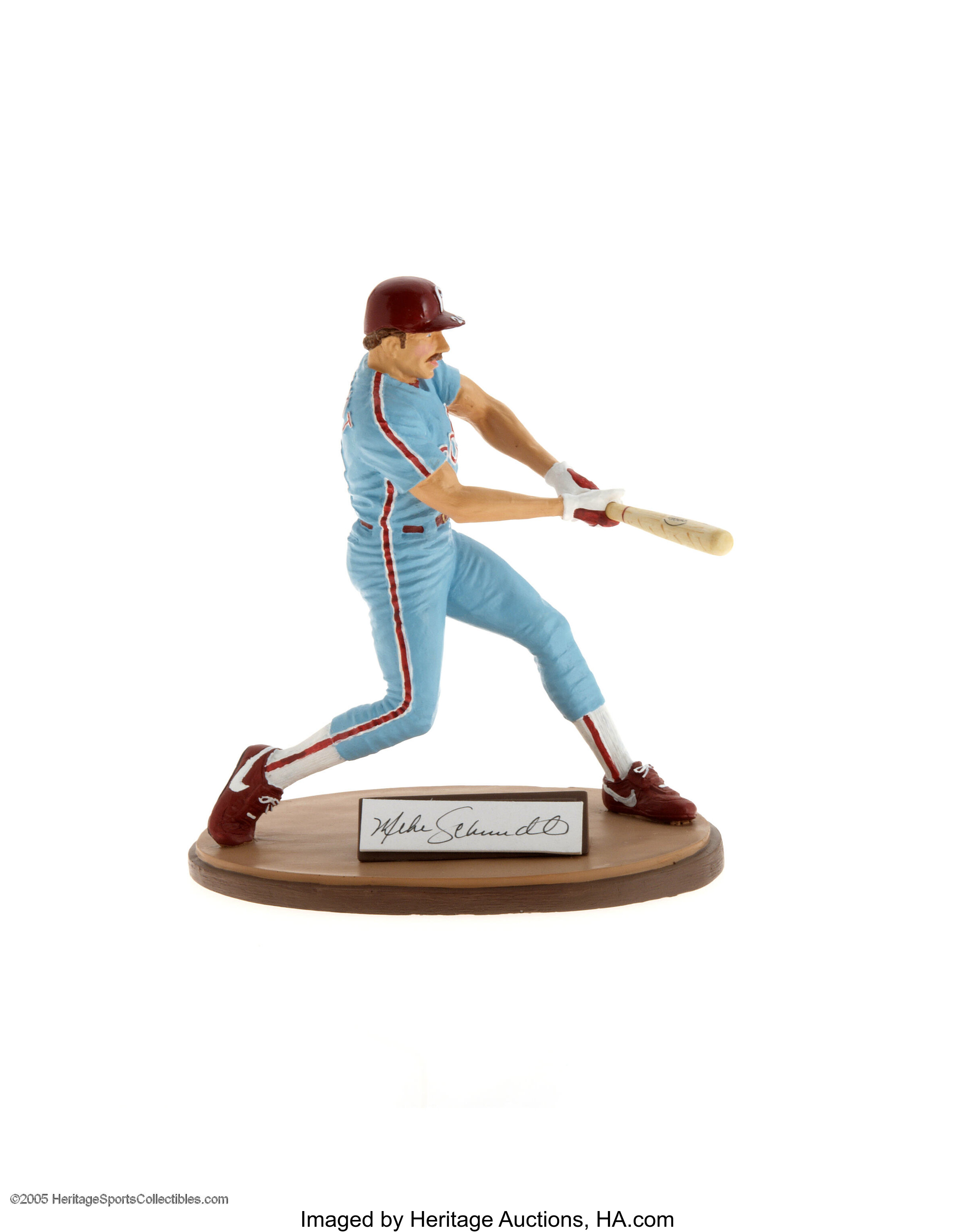 Mike Schmidt Signed Gartlan Statue.... Baseball Collectibles Others ...