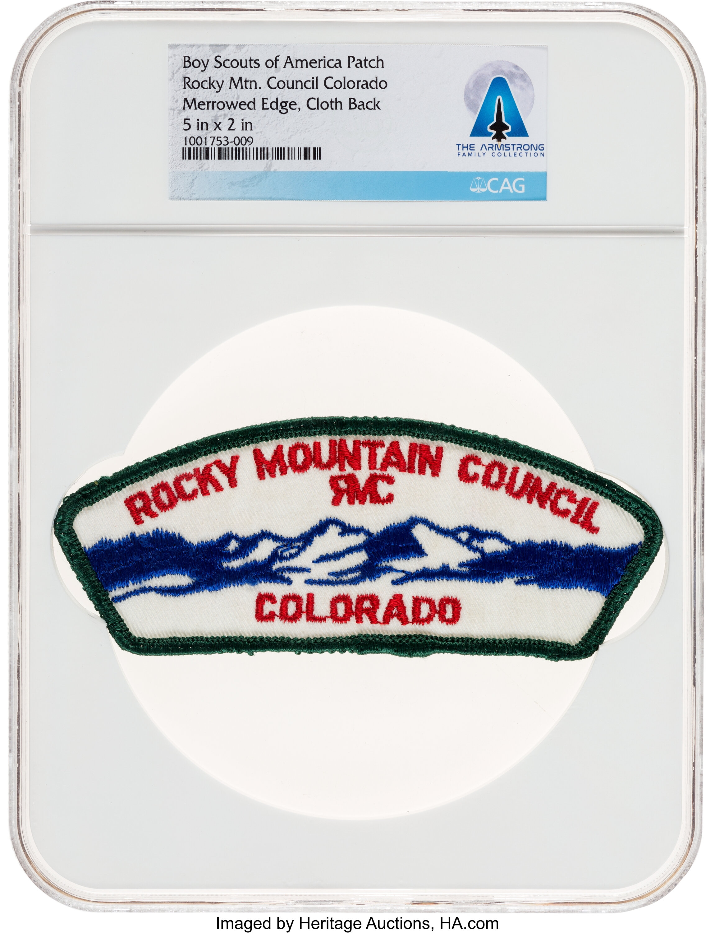 Boy Scouts: Colorado Rocky Mountain Council Patch Directly From The ...