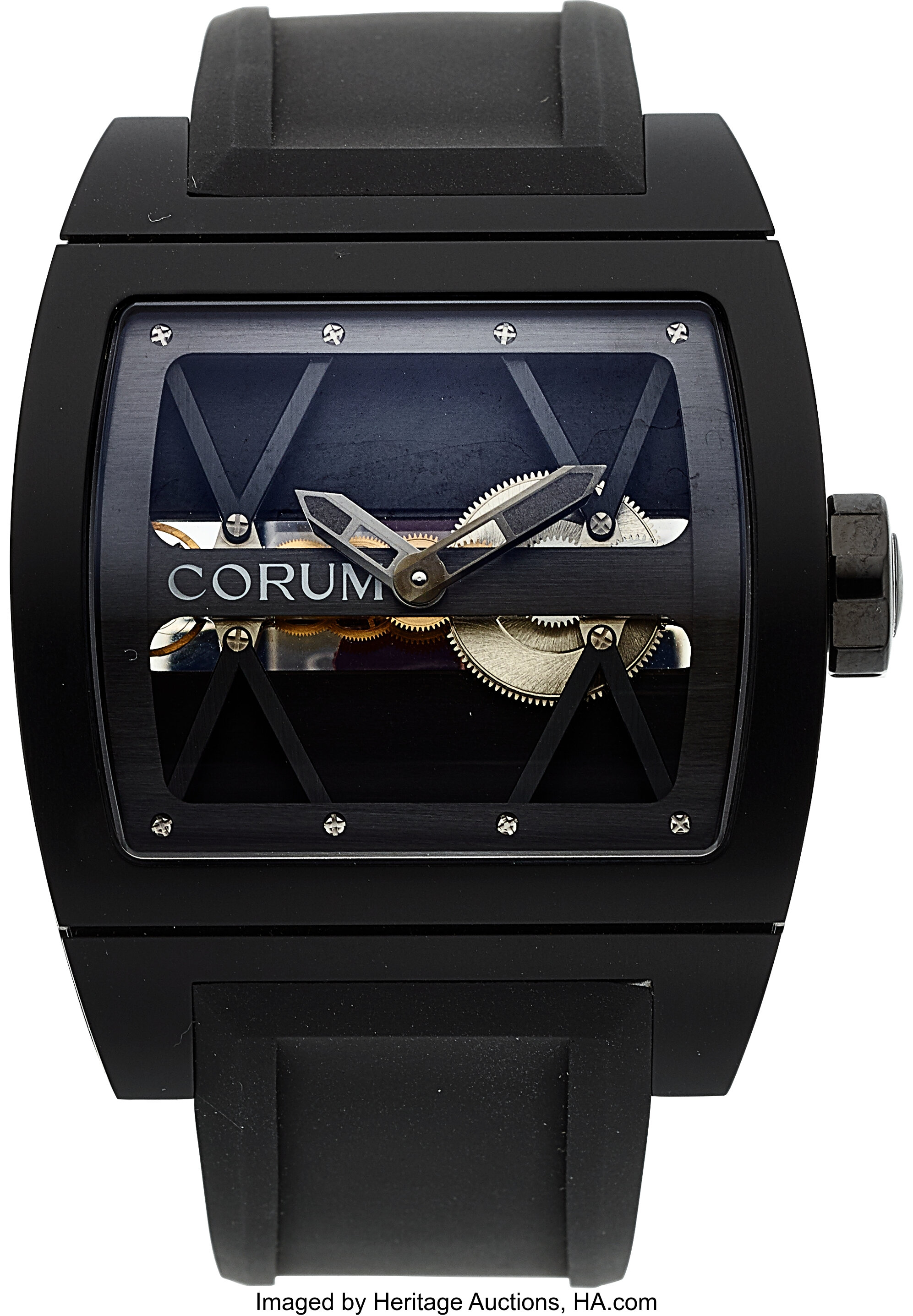 Corum, Black Titanium Ti-Bridge, Ltd Ed. 140/250, Ref. 05.0040, | Lot ...