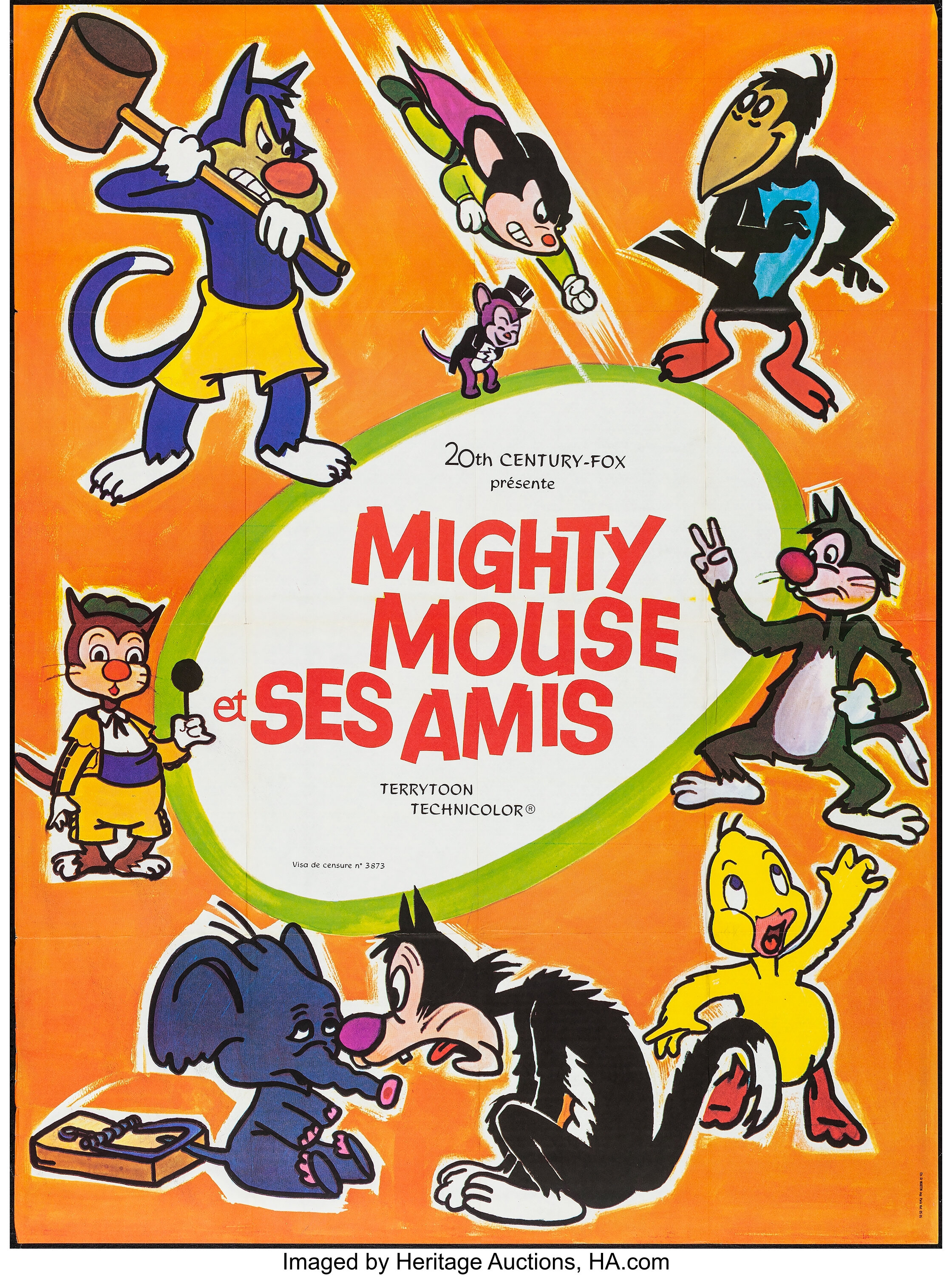 Terry-Toons Stock (20th Century Fox, Early 1970s). Folded, Very | Lot ...