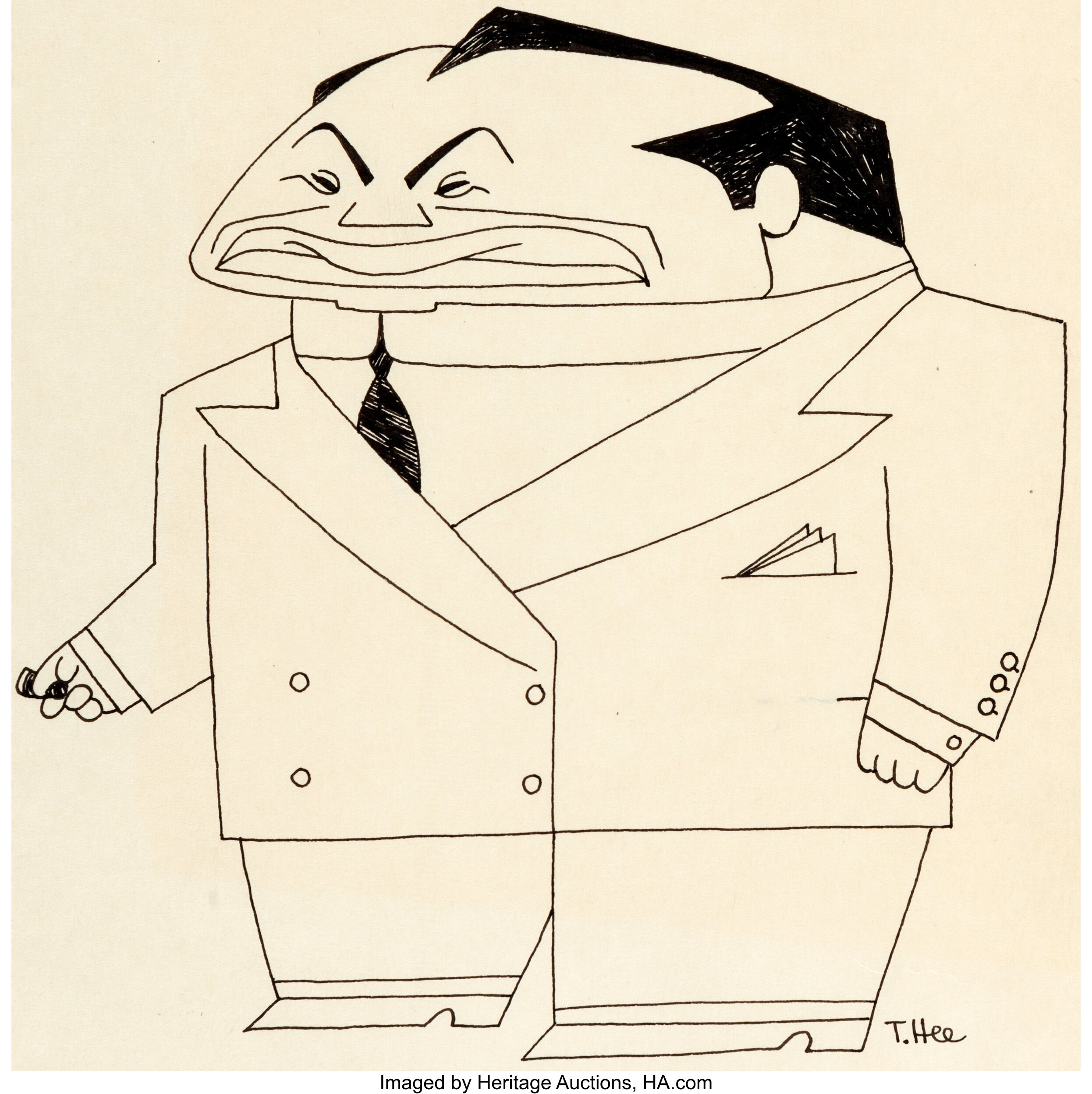 The Art of T. Hee (Disney/Warner Brothers, 1930's).... Animation | Lot ...