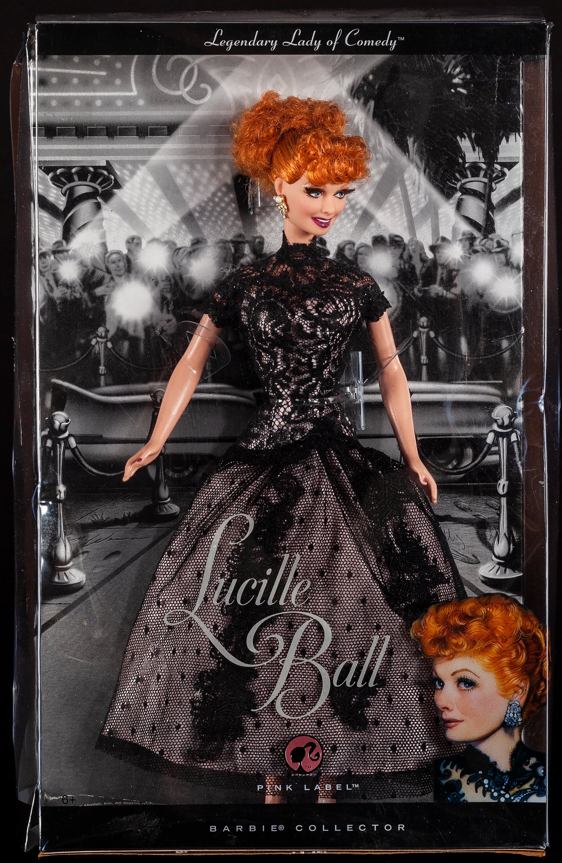 Lucille Ball (Mattel, 2008). Fine/Very Fine. Collectable Barbie in ...