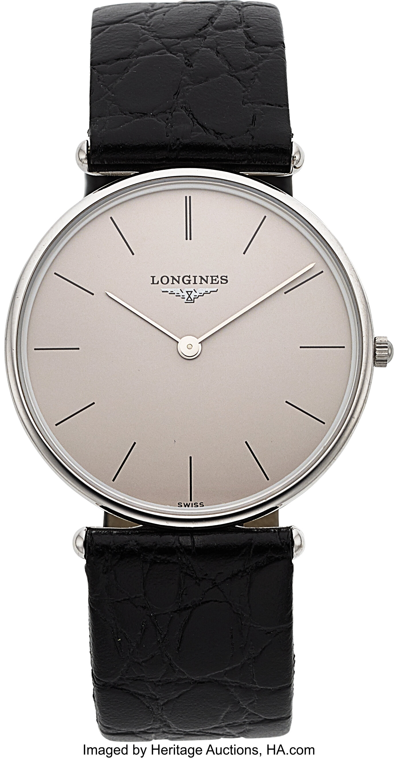 Longines, La Grande Classique Agassiz, 18K White Gold, Quartz, Ref ...
