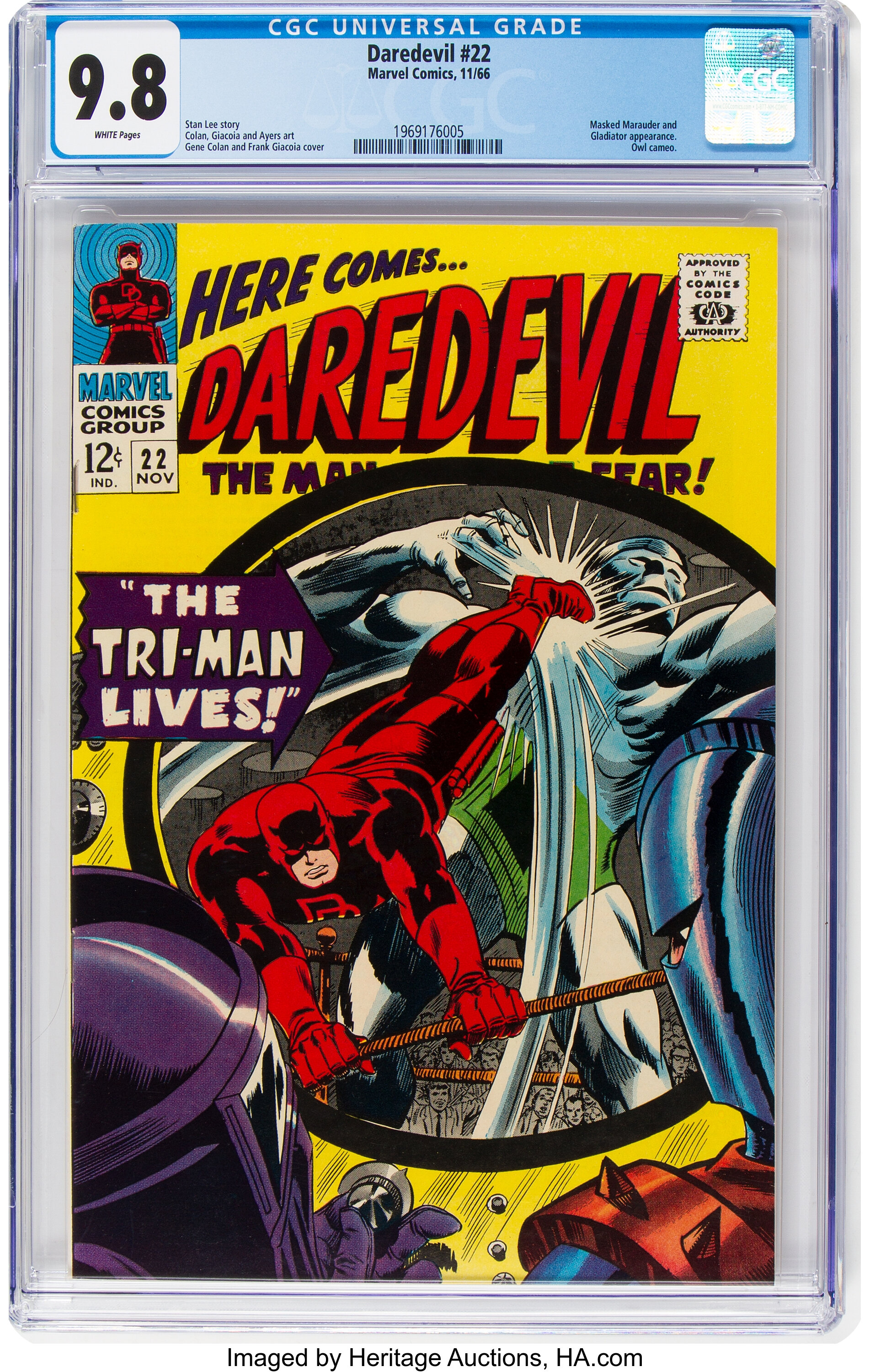 How Much Is Daredevil #22 Worth? Browse Comic Prices | Heritage Auctions