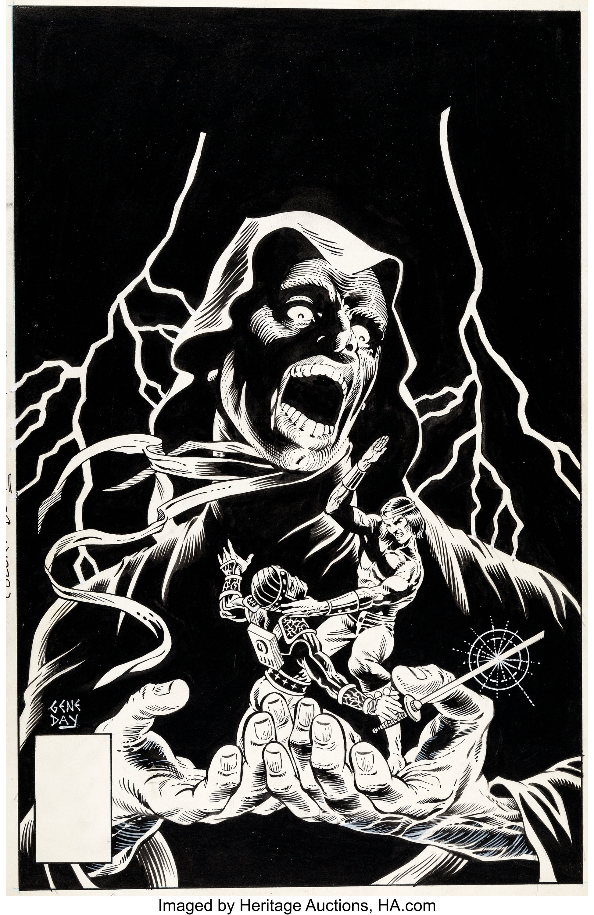 Gene Day Master of Kung Fu #111 Cover Original Art (Marvel, | Lot ...