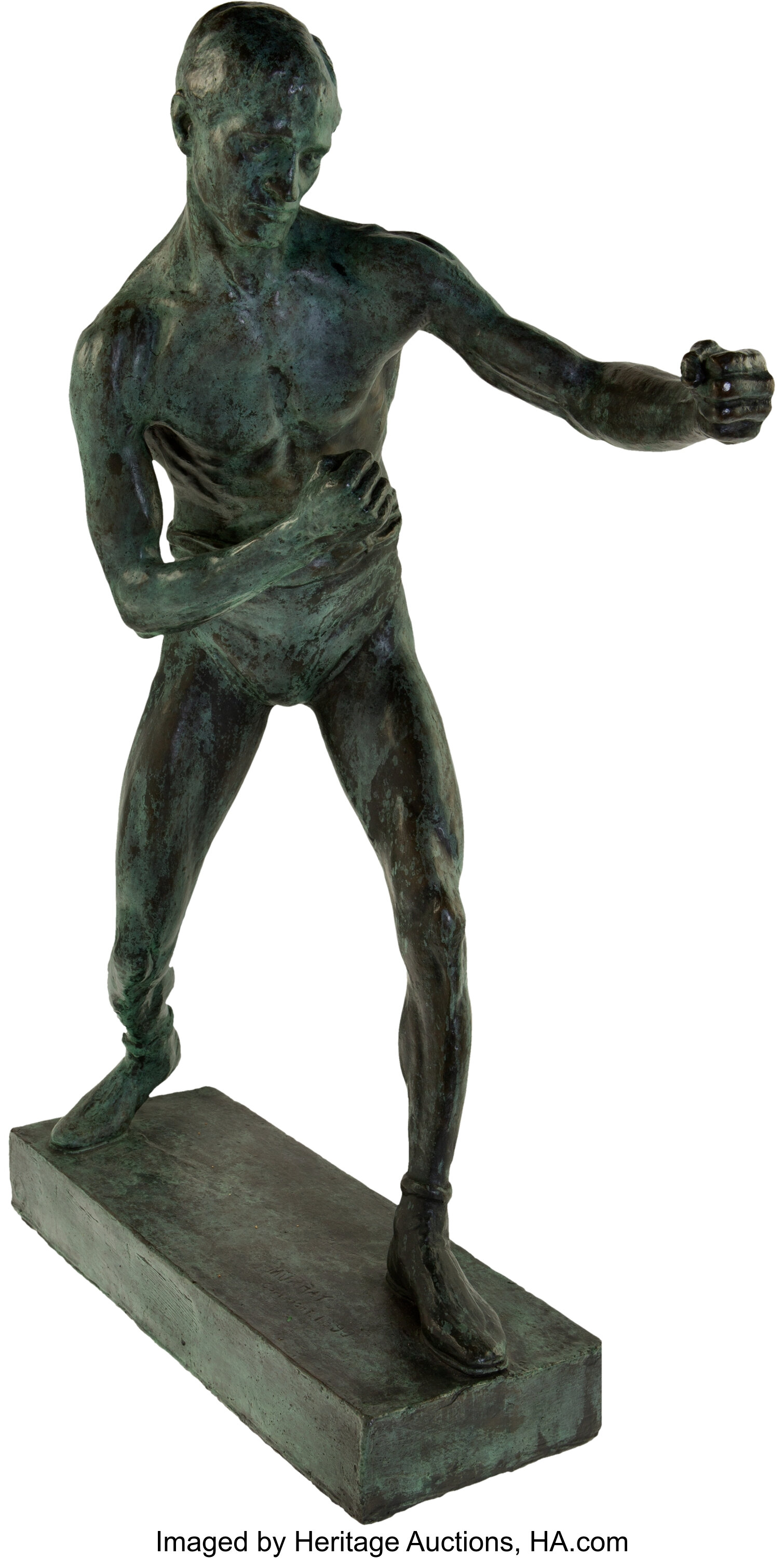 Circa 1970 "Turkey Point" Billy Smith Bronze Sculpture by Samuel | Lot ...